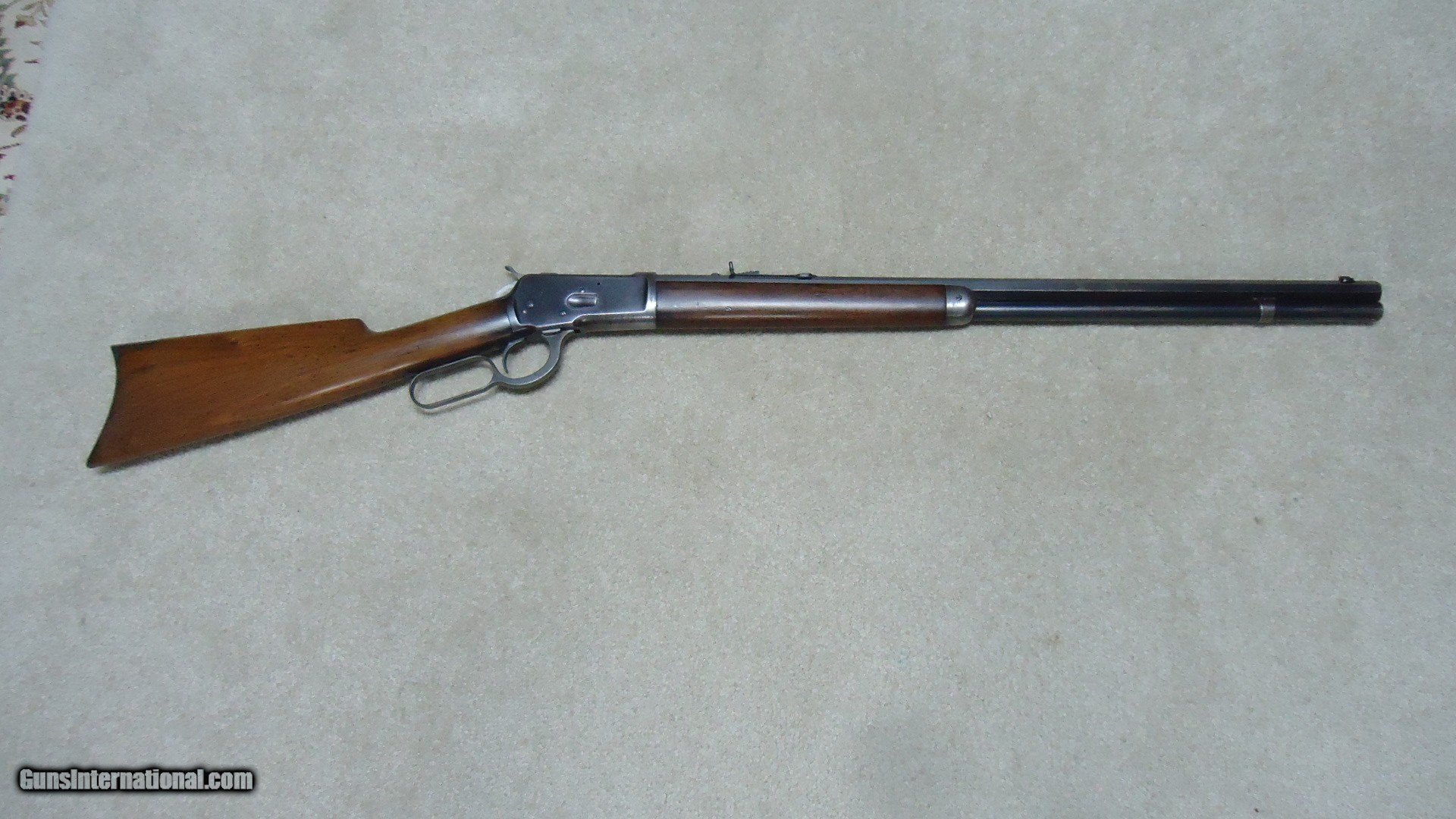 FINE CONDITION 1892 .38-40 OCTAGON RIFLE, #277XXX, MADE 1903