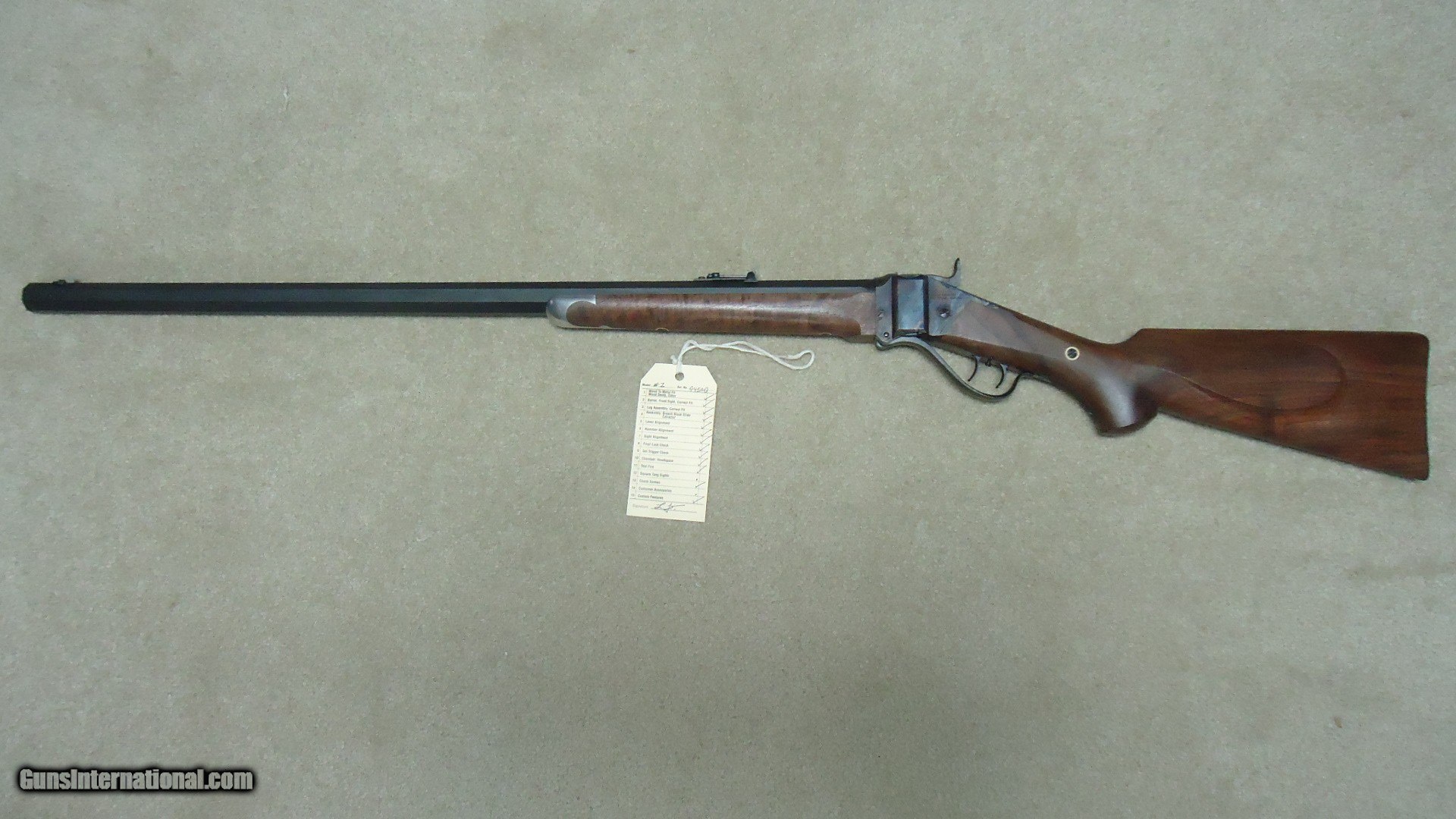 (JUST IN) BRAND NEW SHILOH SHARPS No. 1 Sporter, .45-90, 30" heavy ...