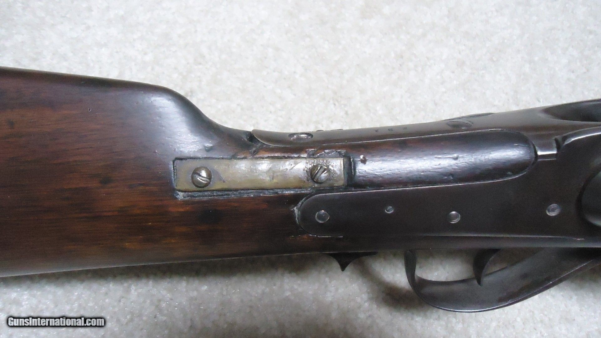 EXTREMELY RARE 1870 SHARPS-SPRINGFIELD .50-70 TRIAL RIFLE TYPE II, MADE ...