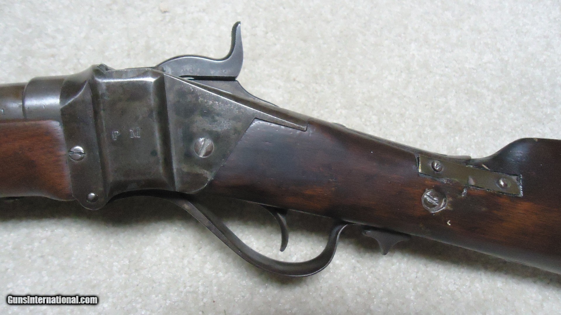 EXTREMELY RARE 1870 SHARPS-SPRINGFIELD .50-70 TRIAL RIFLE TYPE II, MADE ...