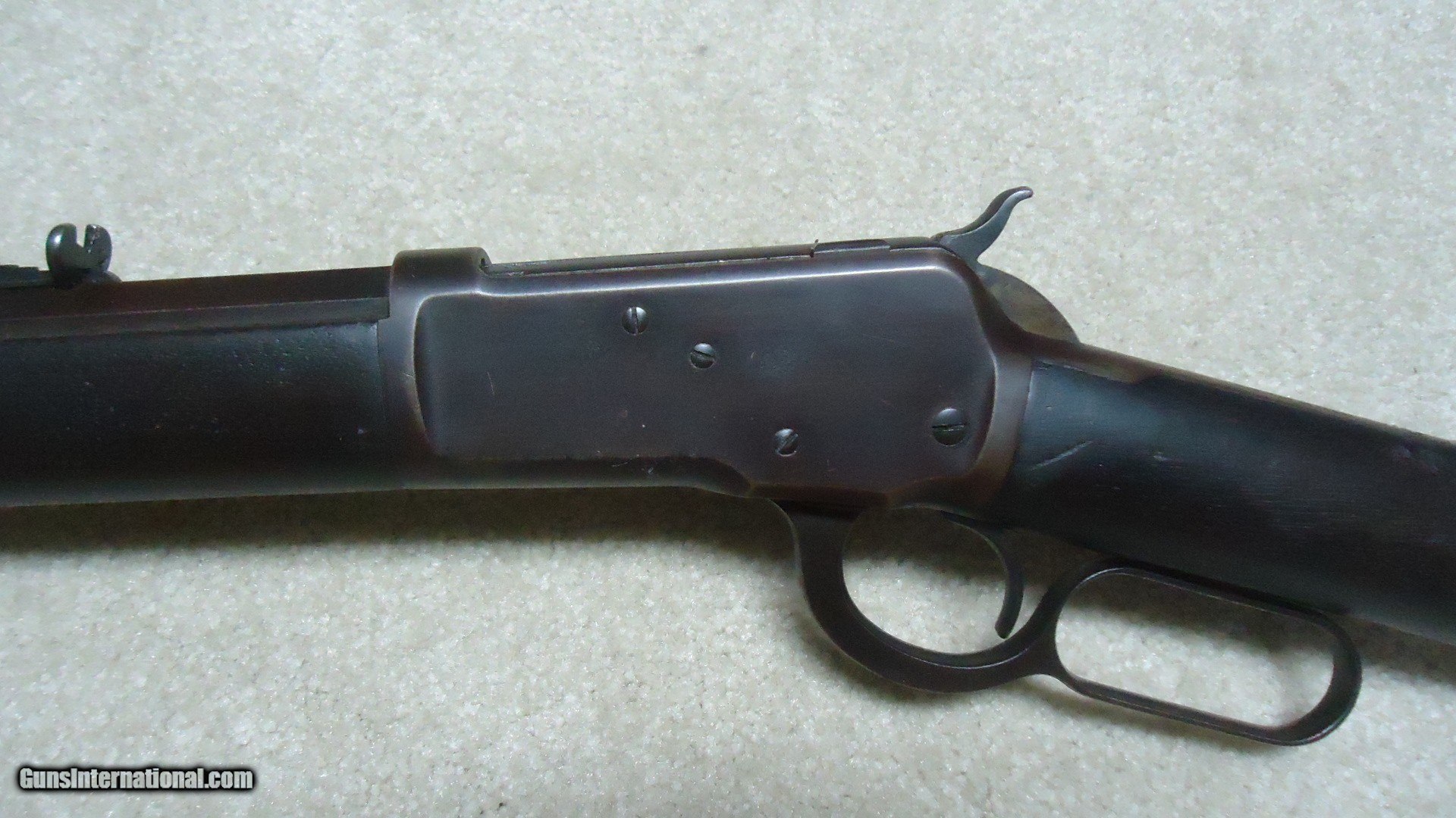 EARLY ANTIQUE 1892 .44-40 OCTAGON RIFLE, #13XXX, WITH FACTORY LETTER ...