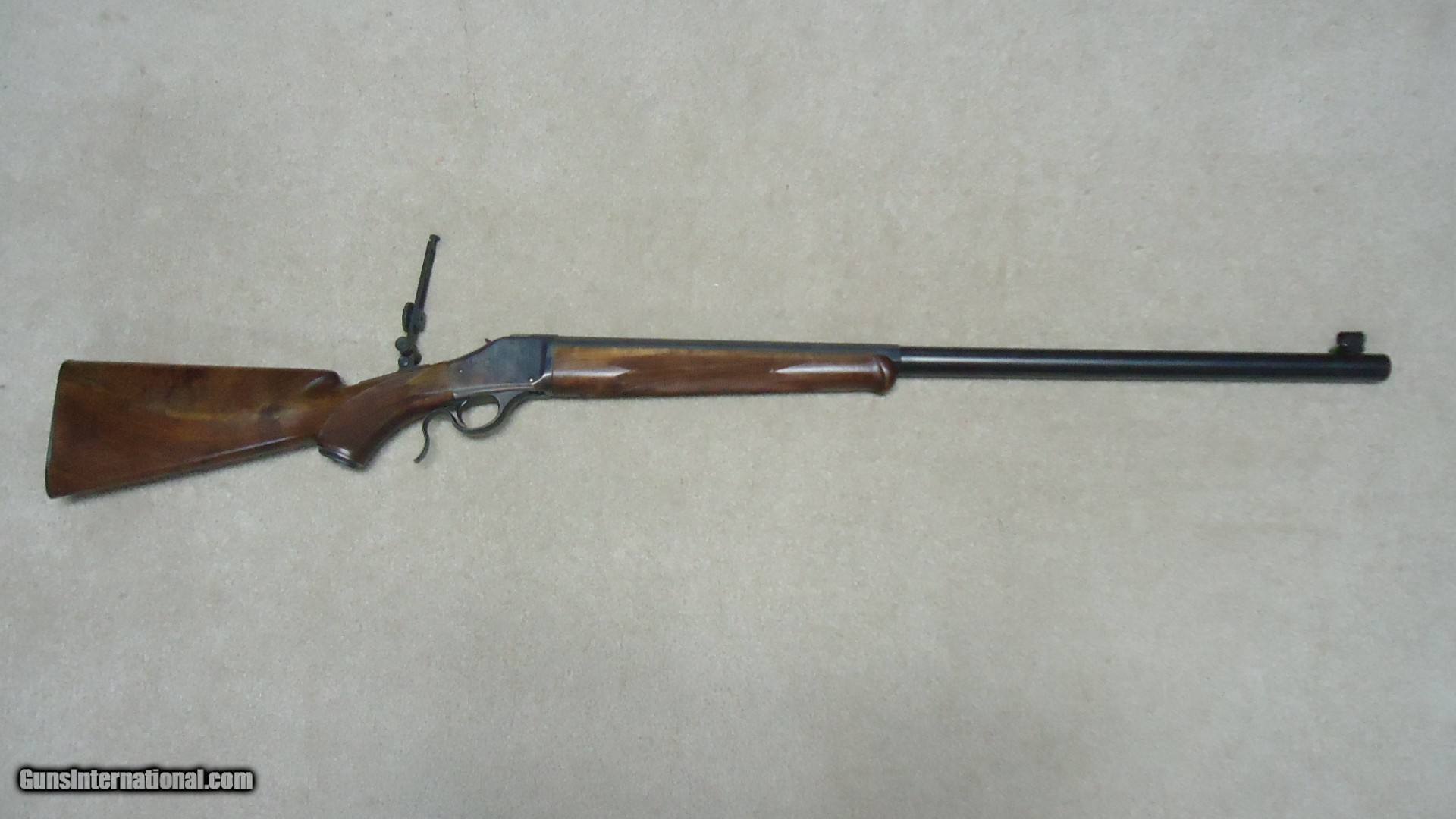 LONG DISCONTINUED BROWNING 1885 SINGLE SHOT HIGH WALL .40-65 HEAVY 30 ...