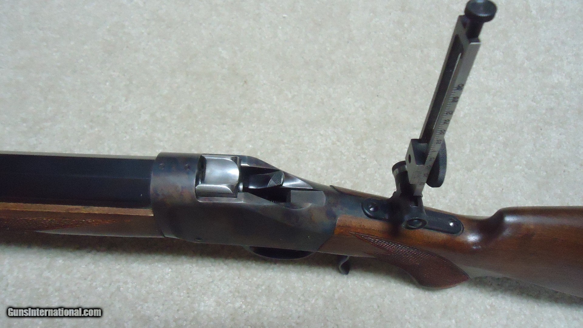 LONG DISCONTINUED BROWNING 1885 SINGLE SHOT HIGH WALL .40-65 HEAVY 30 ...