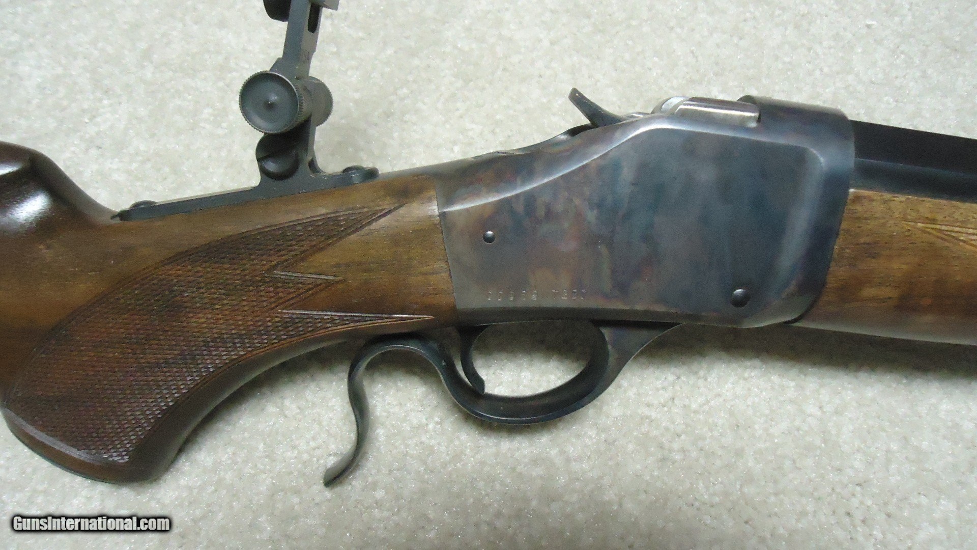 LONG DISCONTINUED BROWNING 1885 SINGLE SHOT HIGH WALL .40-65 HEAVY 30 ...