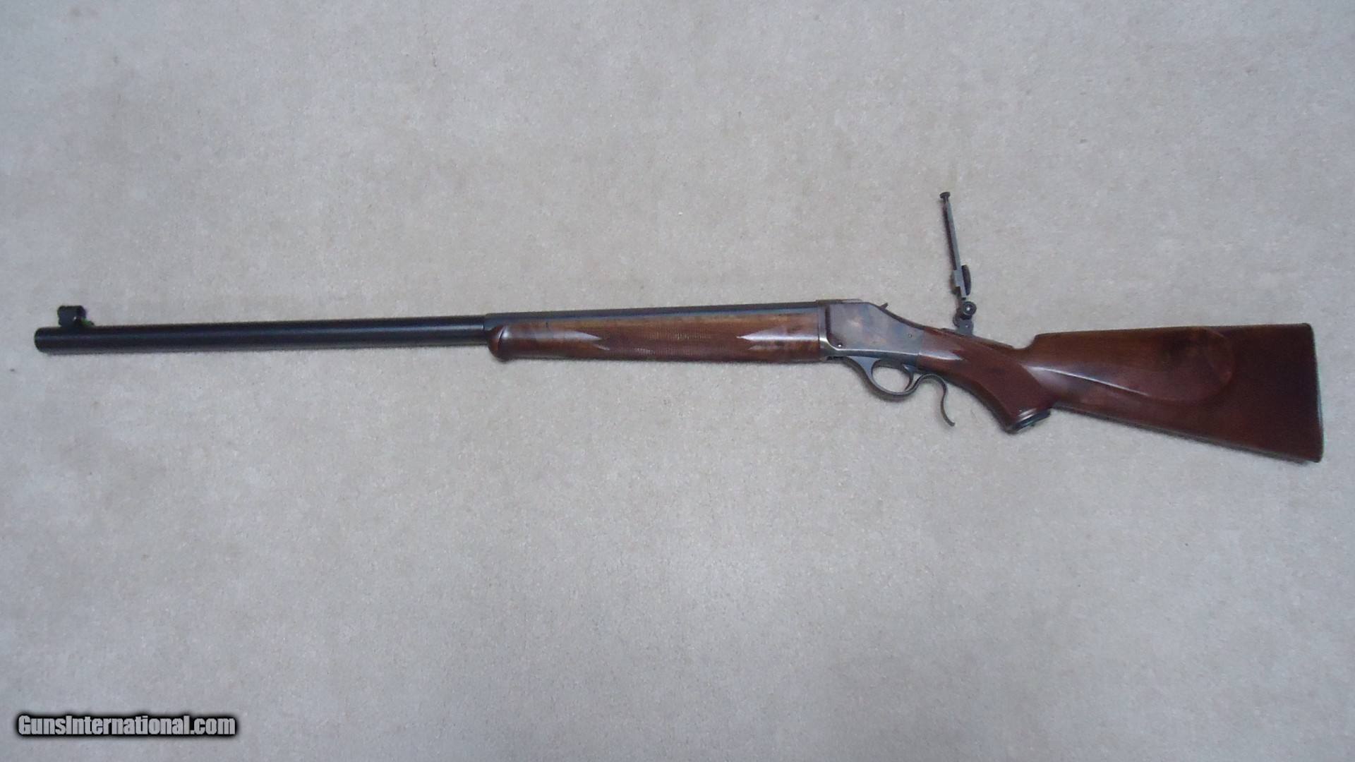 LONG DISCONTINUED BROWNING 1885 SINGLE SHOT HIGH WALL .40-65 HEAVY 30 ...