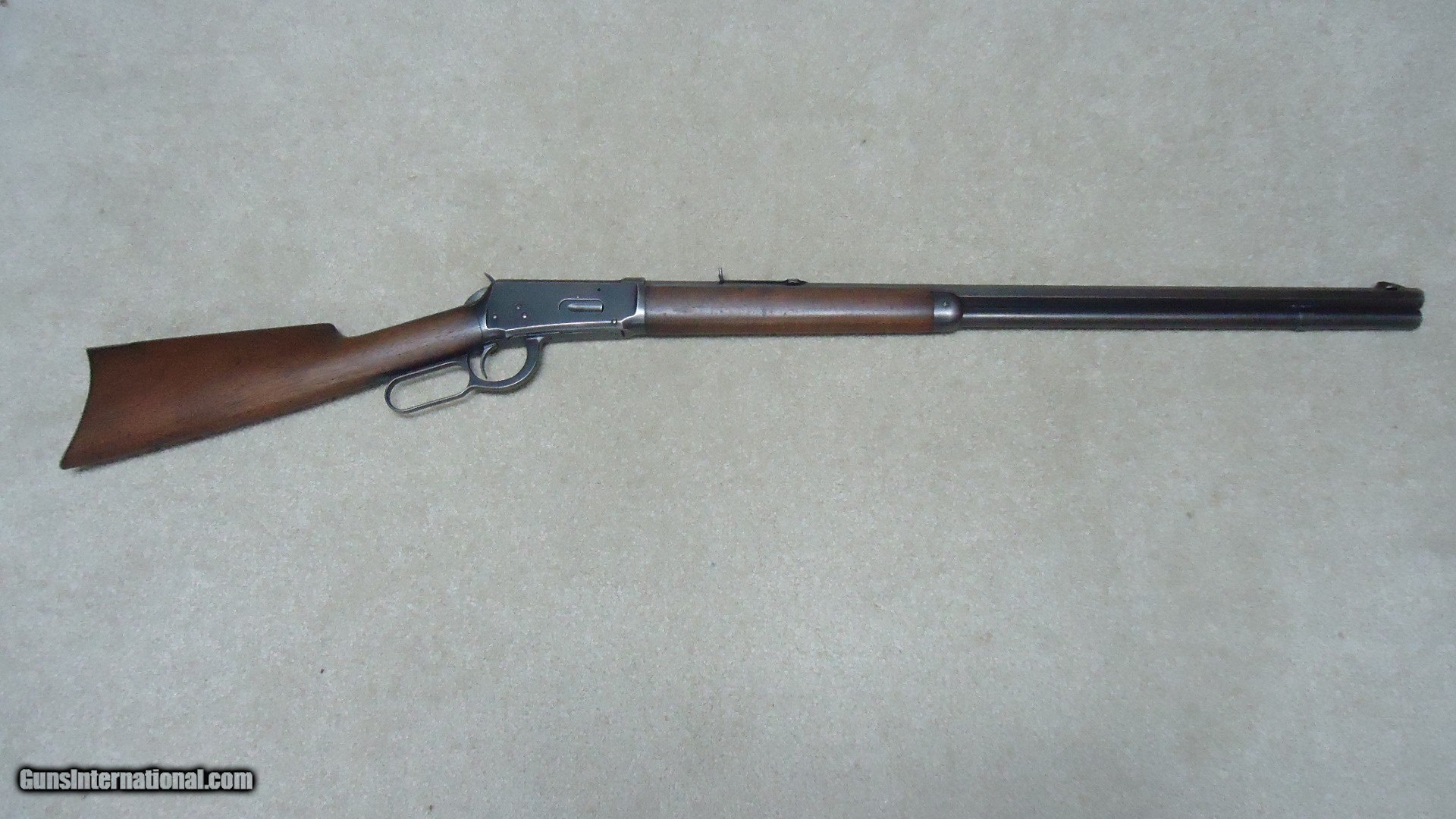 1894 OCTAGON RIFLE IN .32 WS CALIBER, #206XXX, MADE 1904