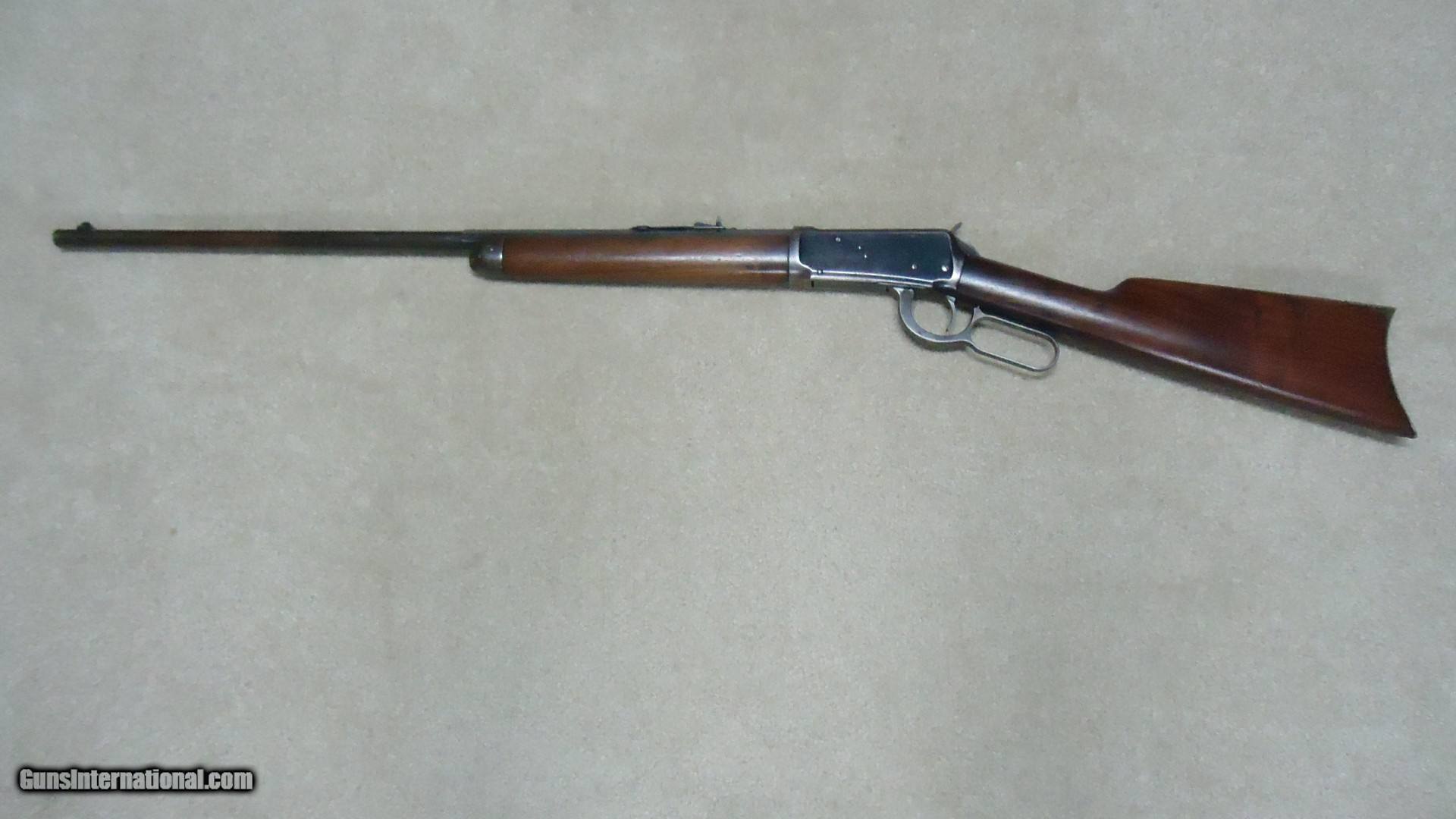 SPECIAL ORDER 1894 .38-55 CALIBER RIFLE WITH HALF OCTAGON BARREL AND ...