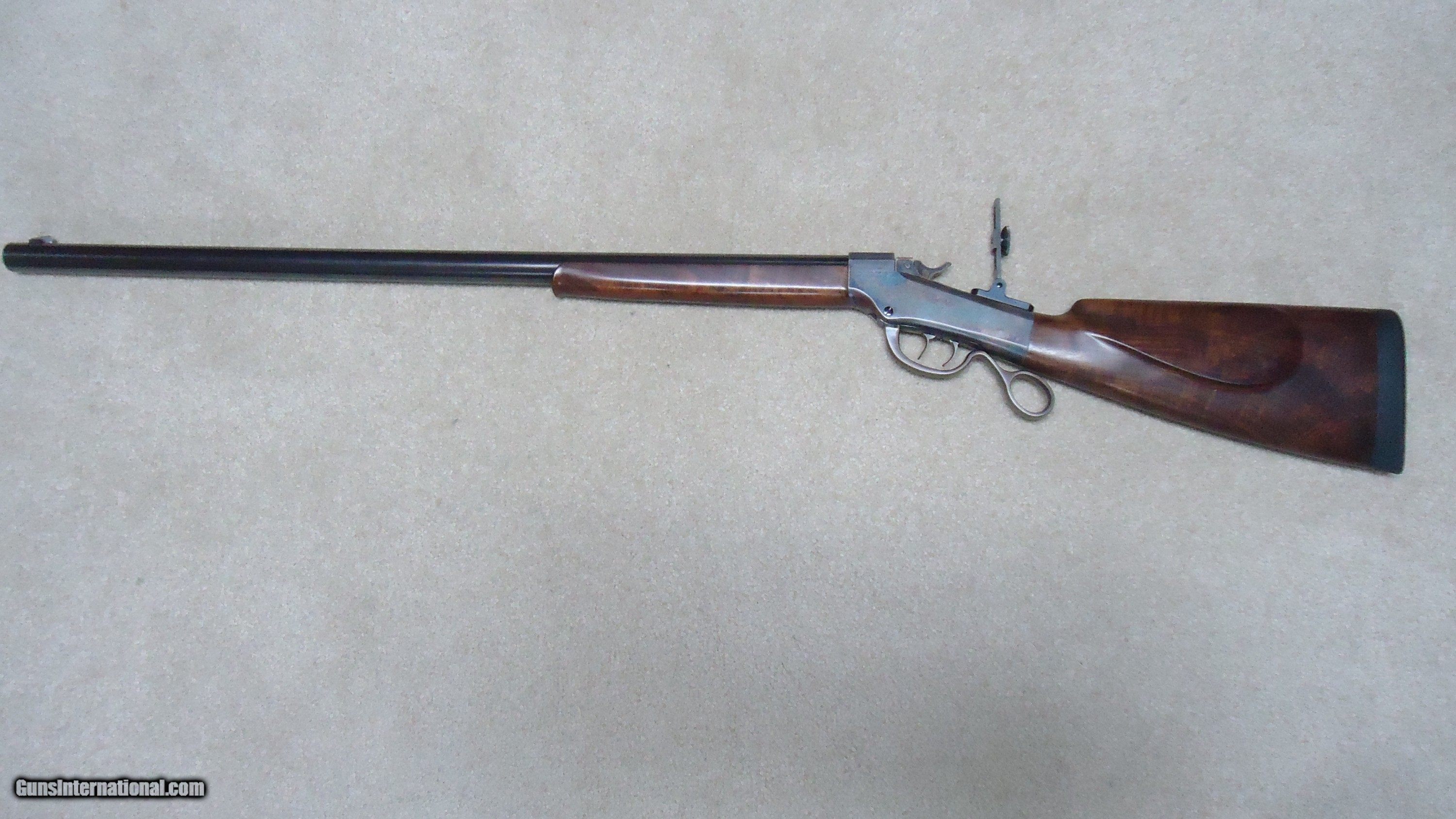 BALLARD RIFLE, CODY, WYOMING MADE No. 1 3/4 "FAR WEST" SPORTING RIFLE, .40-65 CALIBER WITH EXTRAS