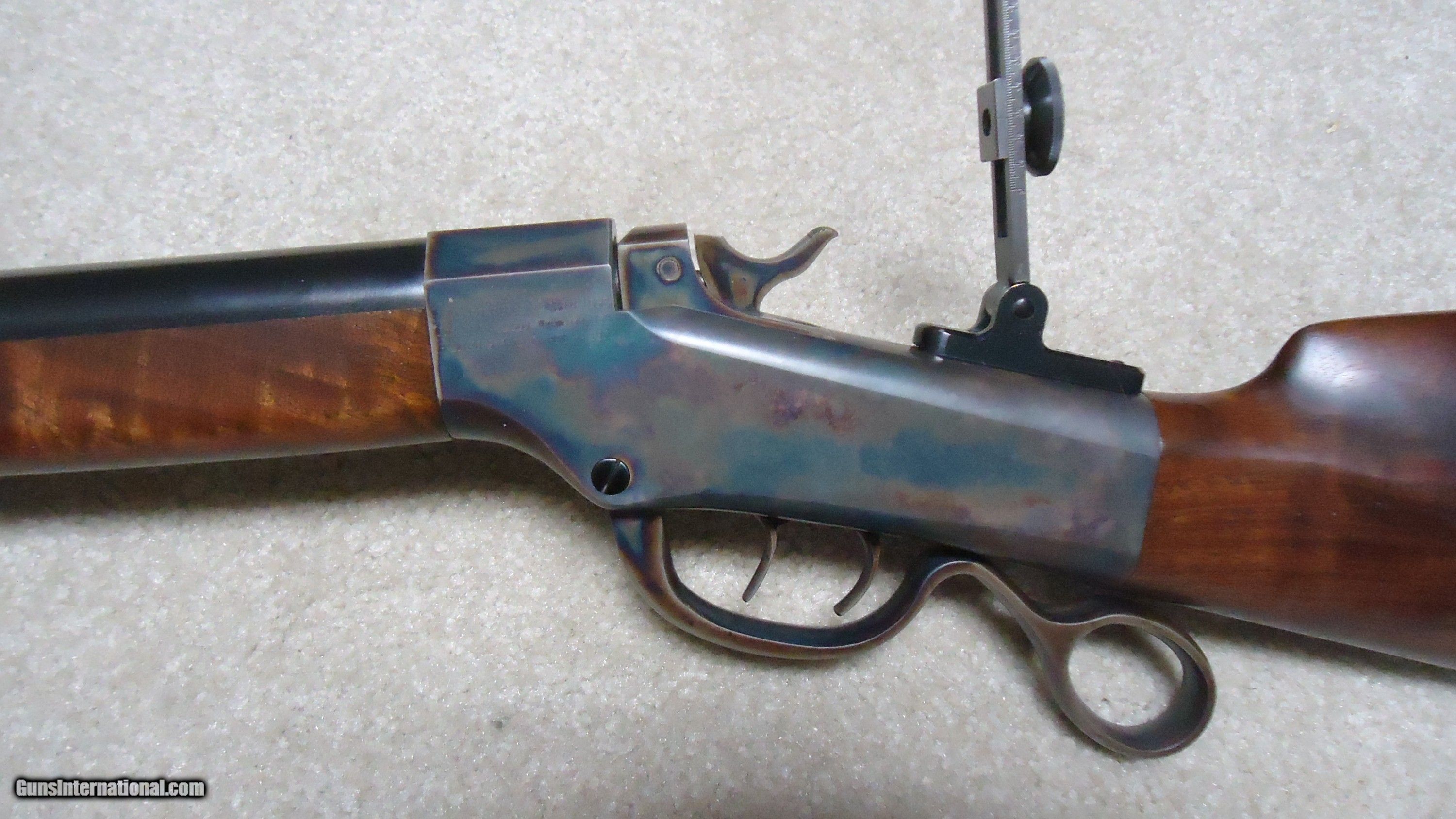 BALLARD RIFLE, CODY, WYOMING MADE No. 1 3/4 "FAR WEST" SPORTING RIFLE, .40-65 CALIBER WITH EXTRAS