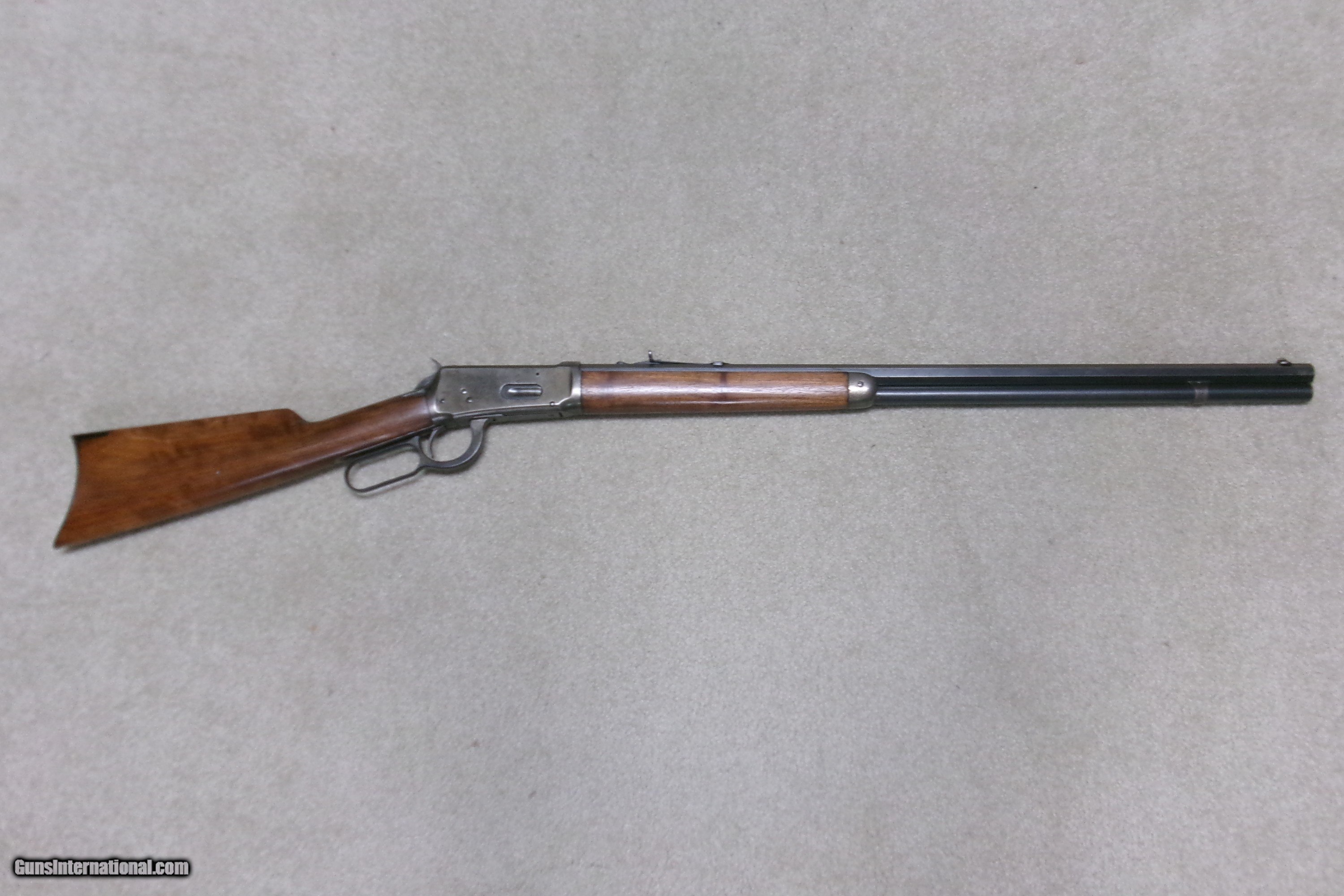 1894 OCTAGON RIFLE, .32 WS CALIBER, #565XXX, MADE 1912.