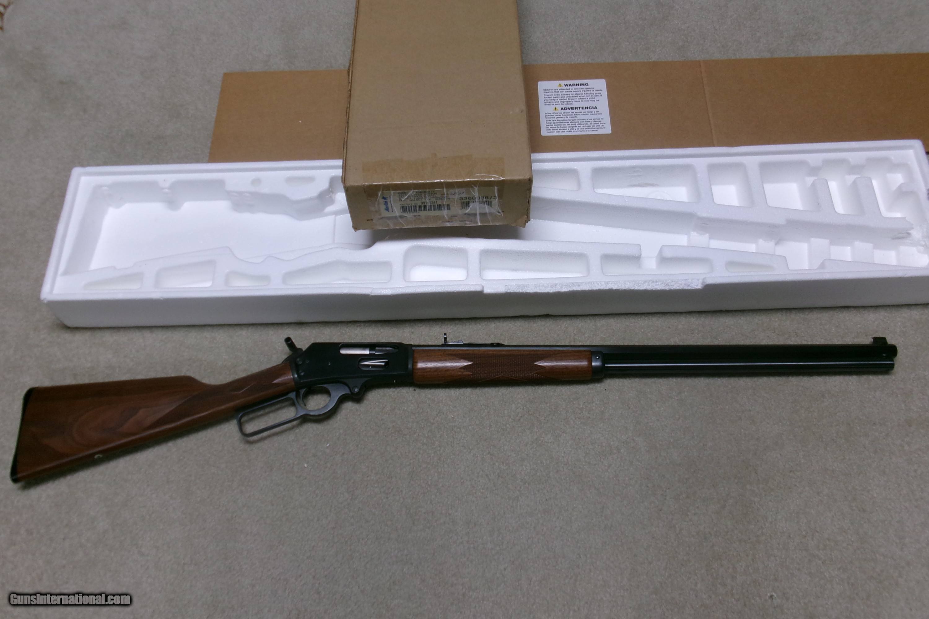 RARE JM MARLIN 336CB .38-55, 24" OCTAGON BARREL, #99115XXX MADE 2001