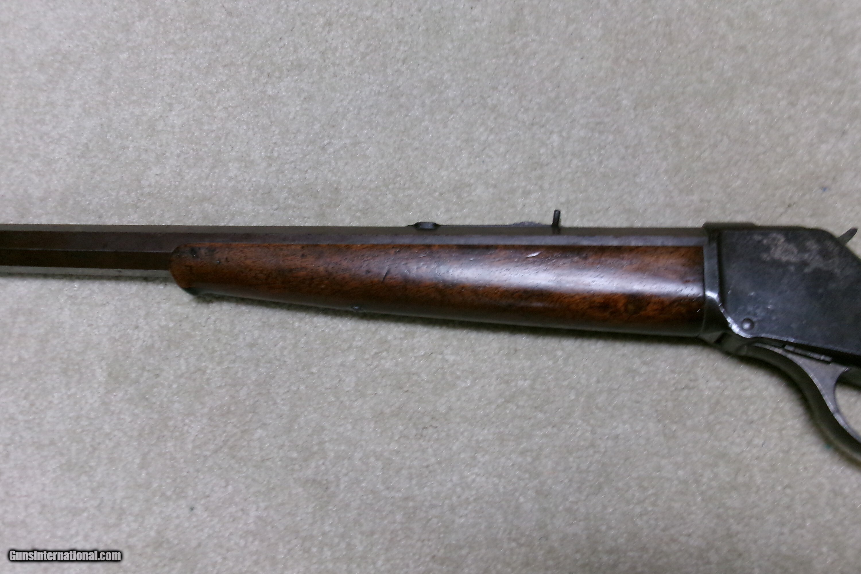 EARLY 1885 HIGHWALL .32-40 OCTAGON RIFLE, #5XXX, MADE 1886 for sale