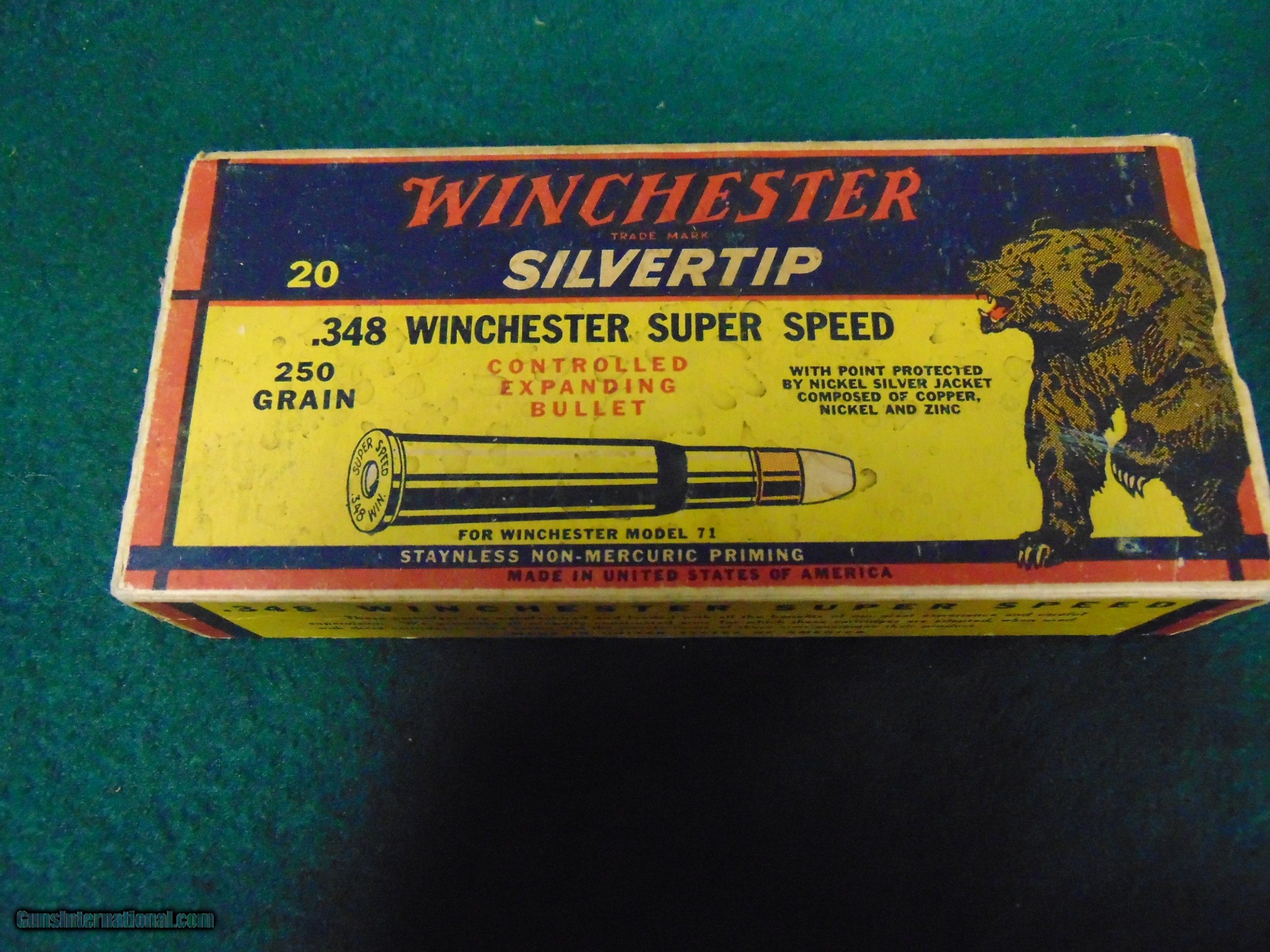 Winchester Silvertip .348 Winchester Super Speed