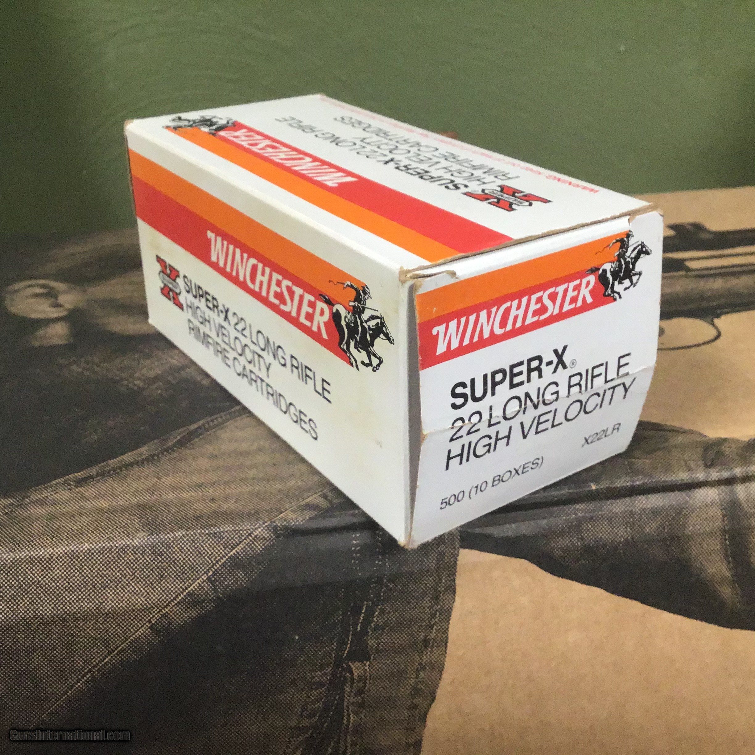 Winchester Super -X 22 Long Rifle High Velocity one full Brick (500) rds.