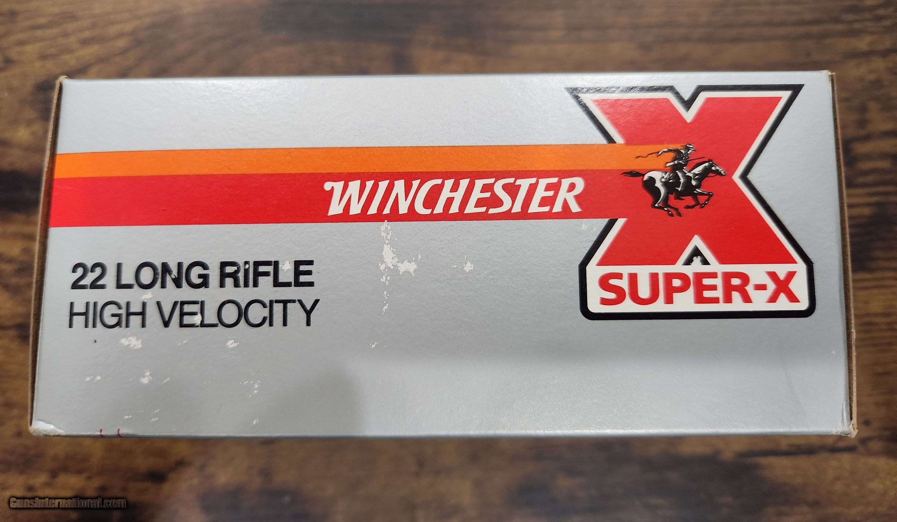 Vintage Ammo 22lr Winchester Super X High Velocity 1 Brick 10 boxes 500rds