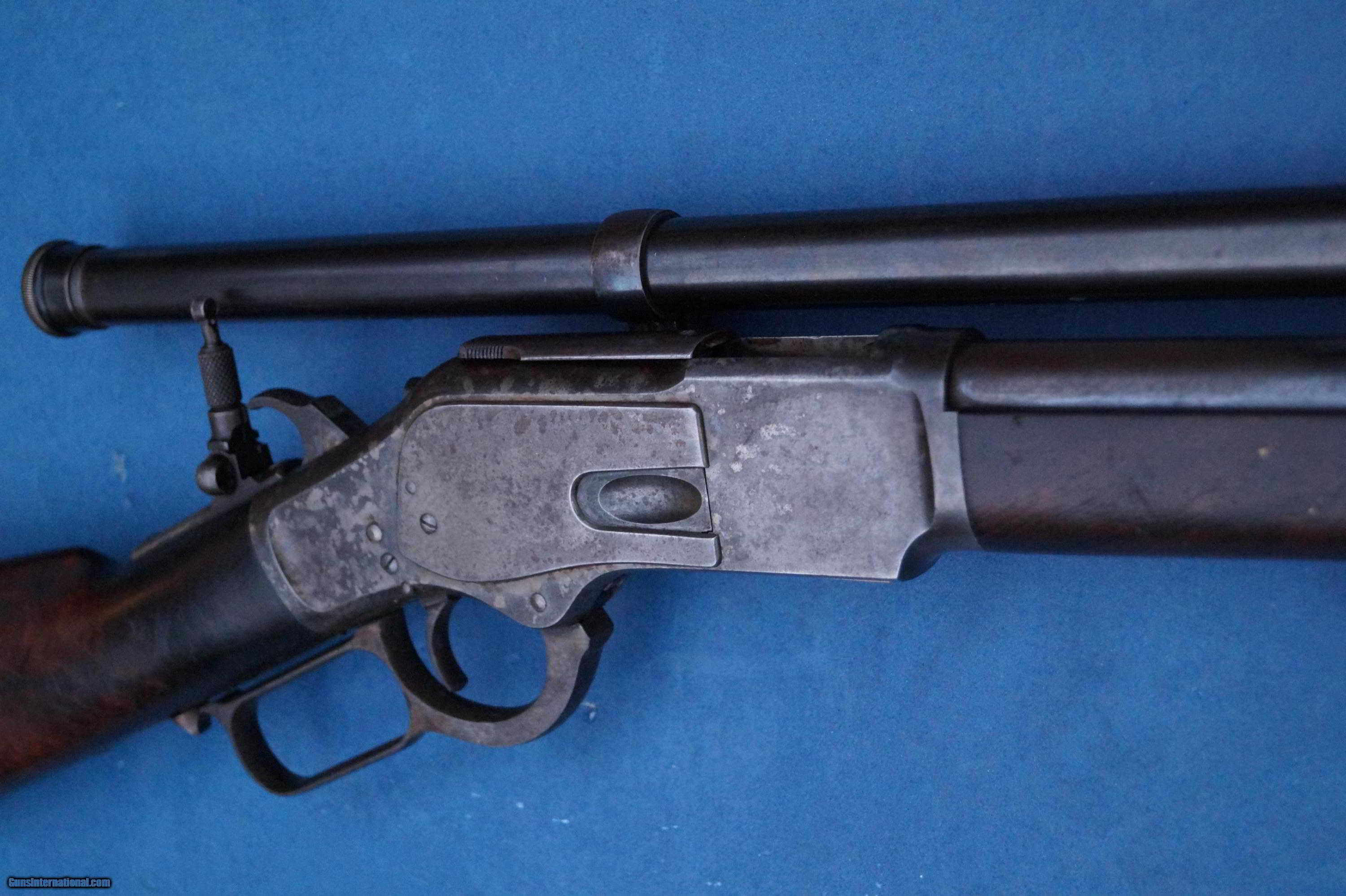 Winchester 1873 2nd Model Semi-Deluxe Rifle with Rare John W. Sidle ...