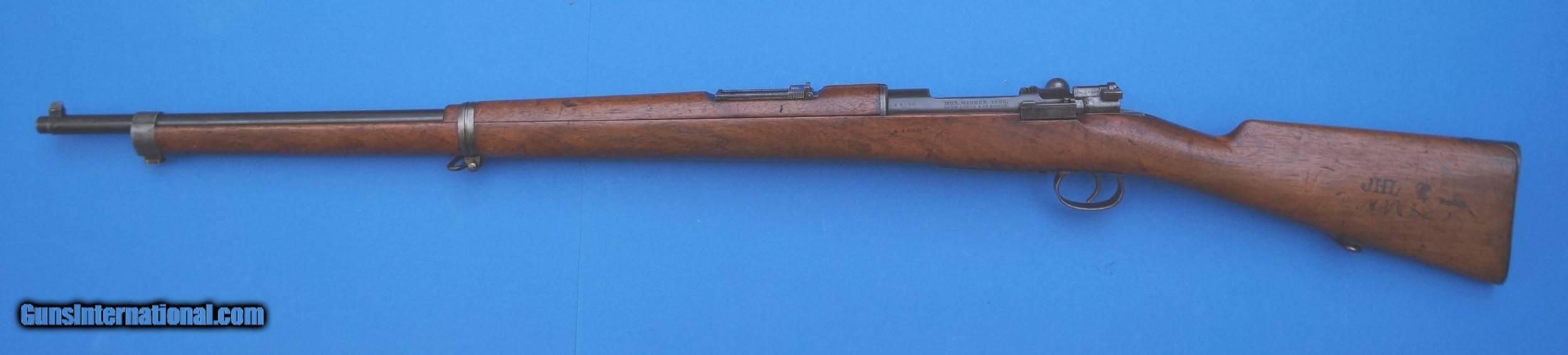 Rare Boer War Captured Model 1896 Mauser Rifle, Antique and All Matching