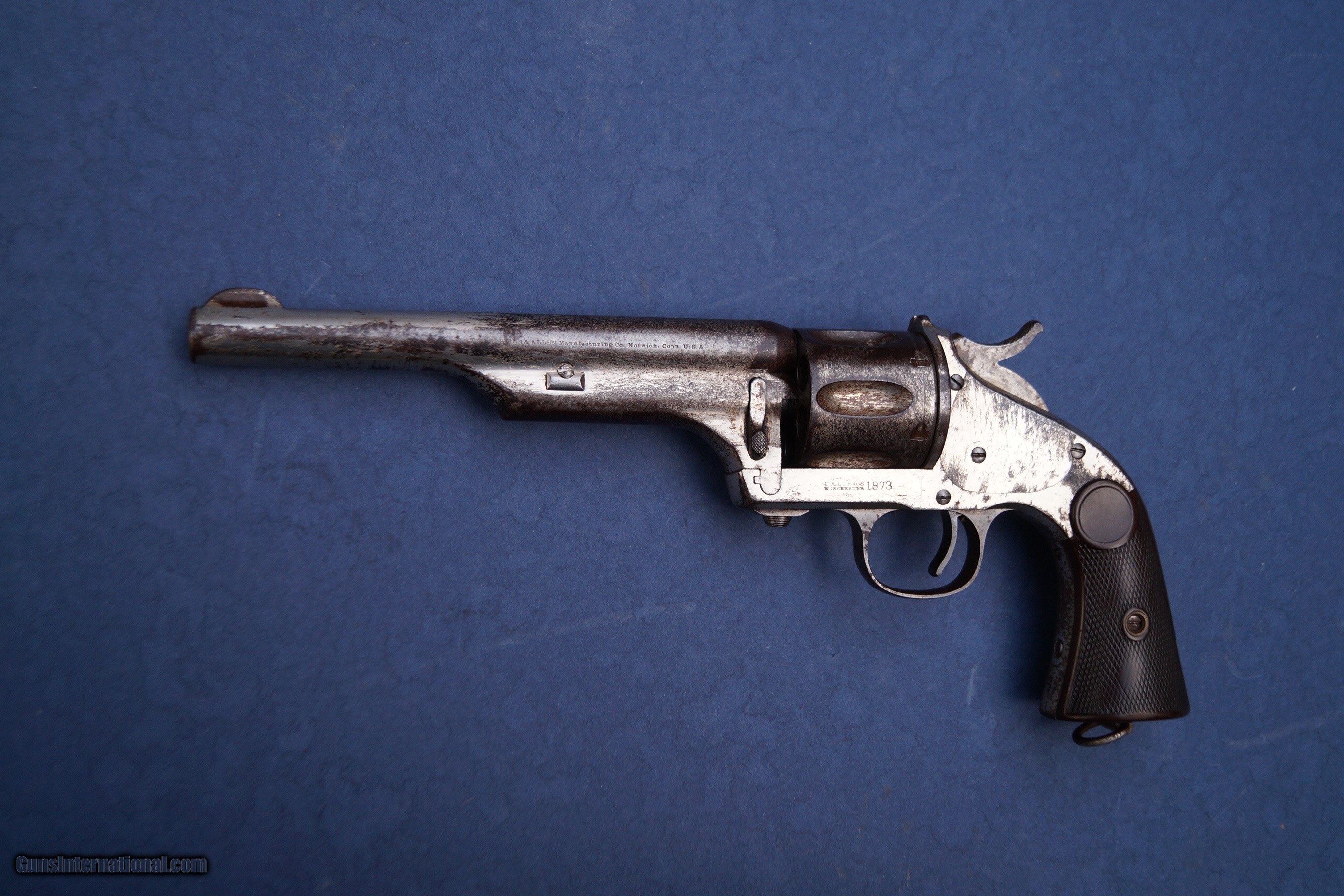 Nice Untouched Merwin Hulbert Company Large Frame Open Top Single ...