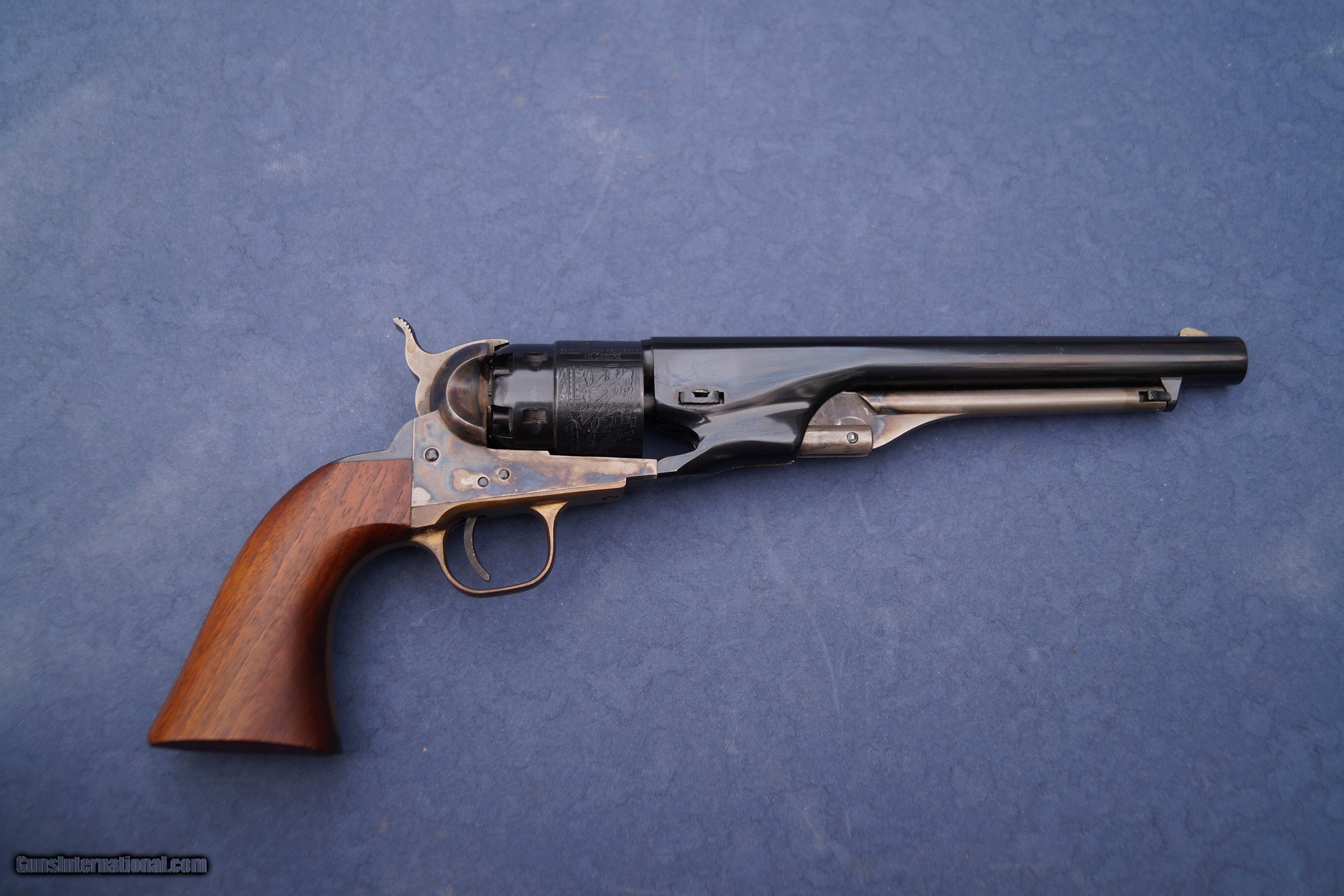 Minty Colt 1860 Percussion Revolver with Colt Markings by Armi San Marco