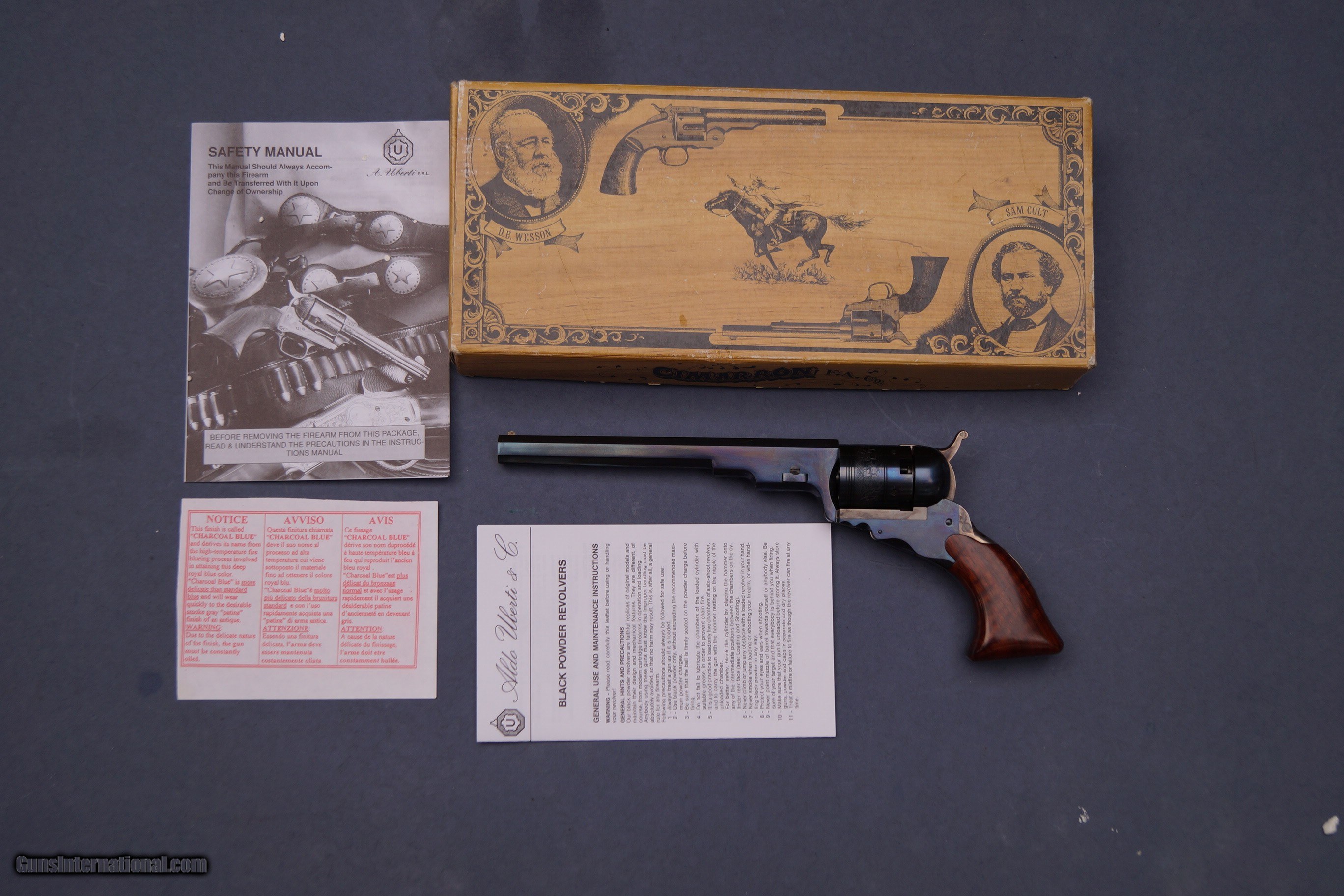 Colt No. 5 Texas Paterson Revolver by Uberti imported by Cimarron w ...