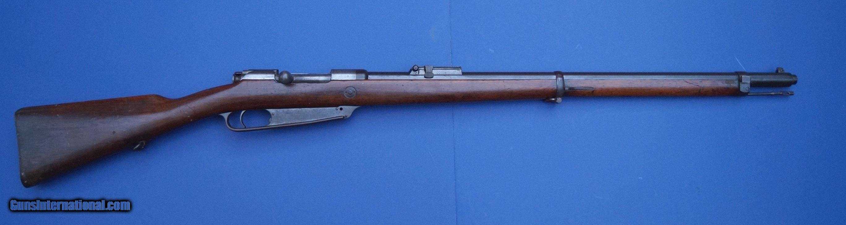 Beautiful Mauser Model Gewehr 1888 Commission Rifle, Matching Numbers ...