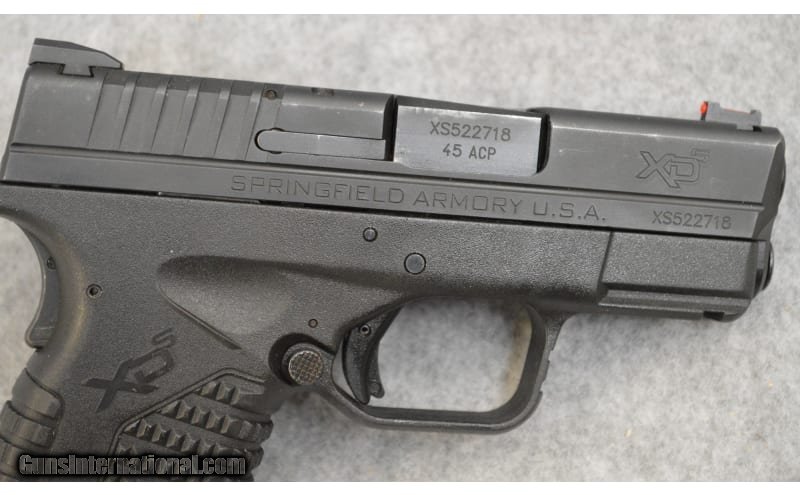 Springfield ~ XDS ~ 45 ACP