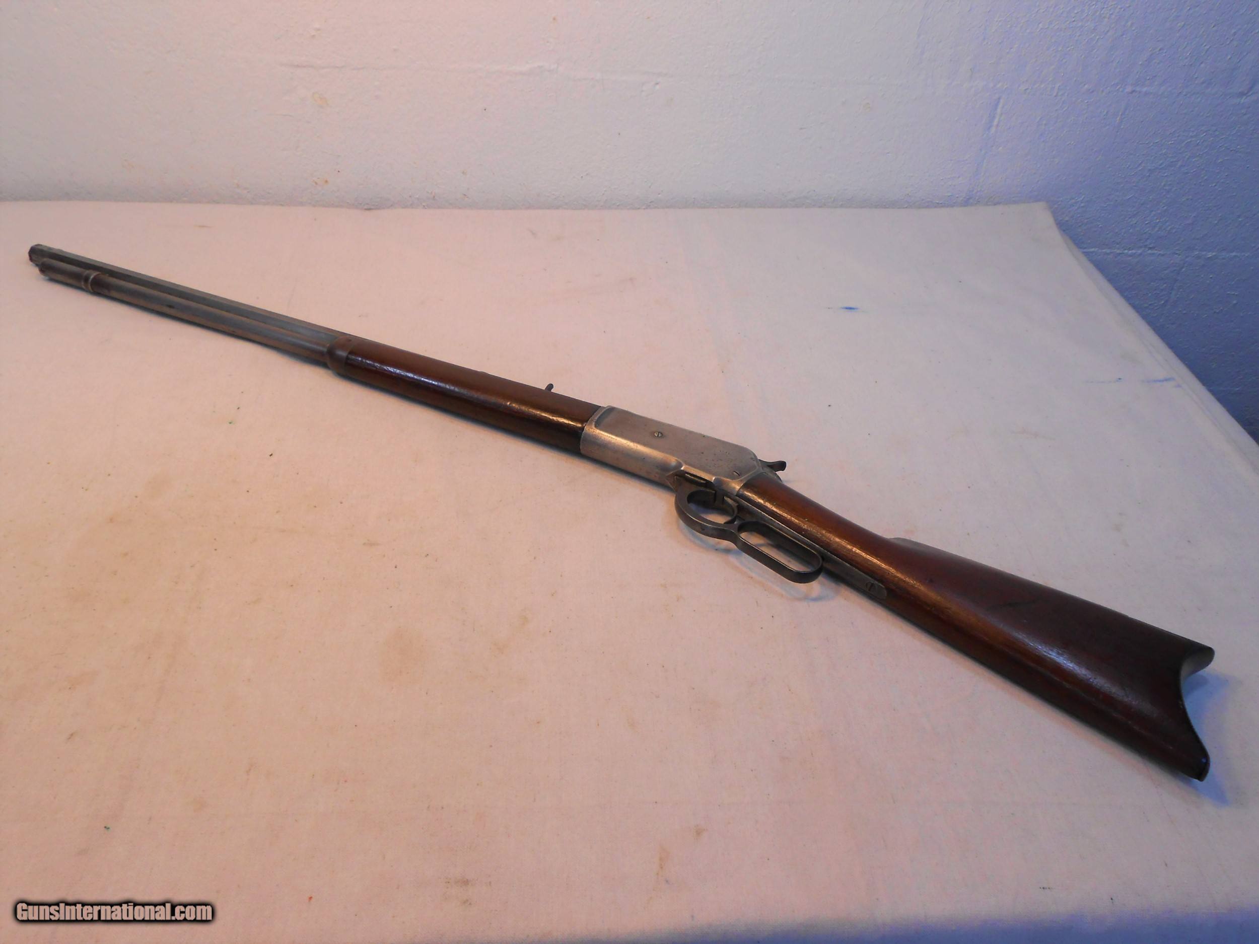 Antique Winchester 1886 Sporting Rifle .40-82 26" Octagon Barrel Full ...