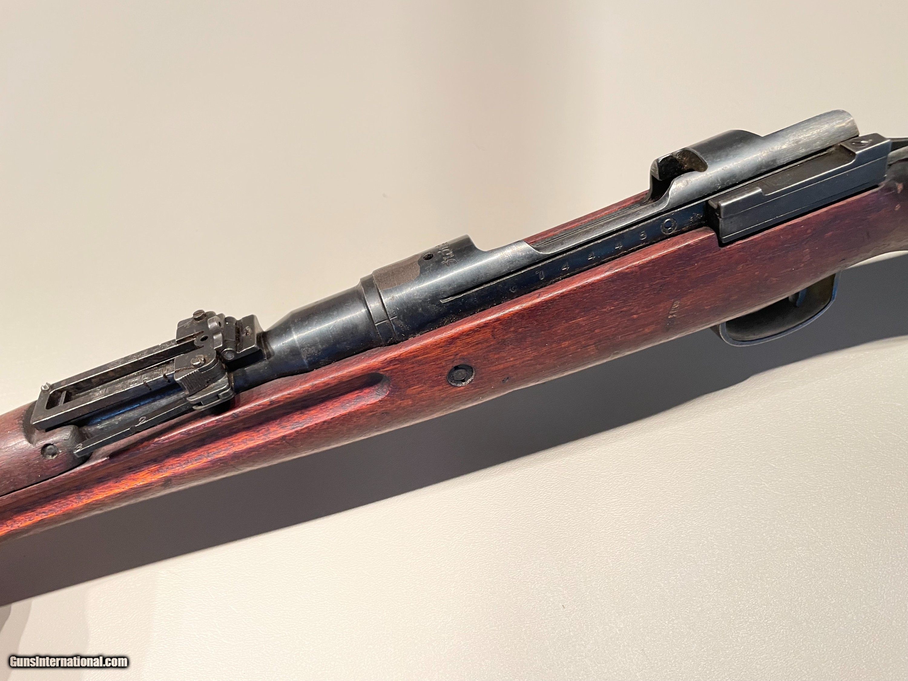 JAPANESE TYPE 99 ARISAKA RIFLE 7.7mm. NO MUM, NUMBERS MATCHING; NAGOYA ...