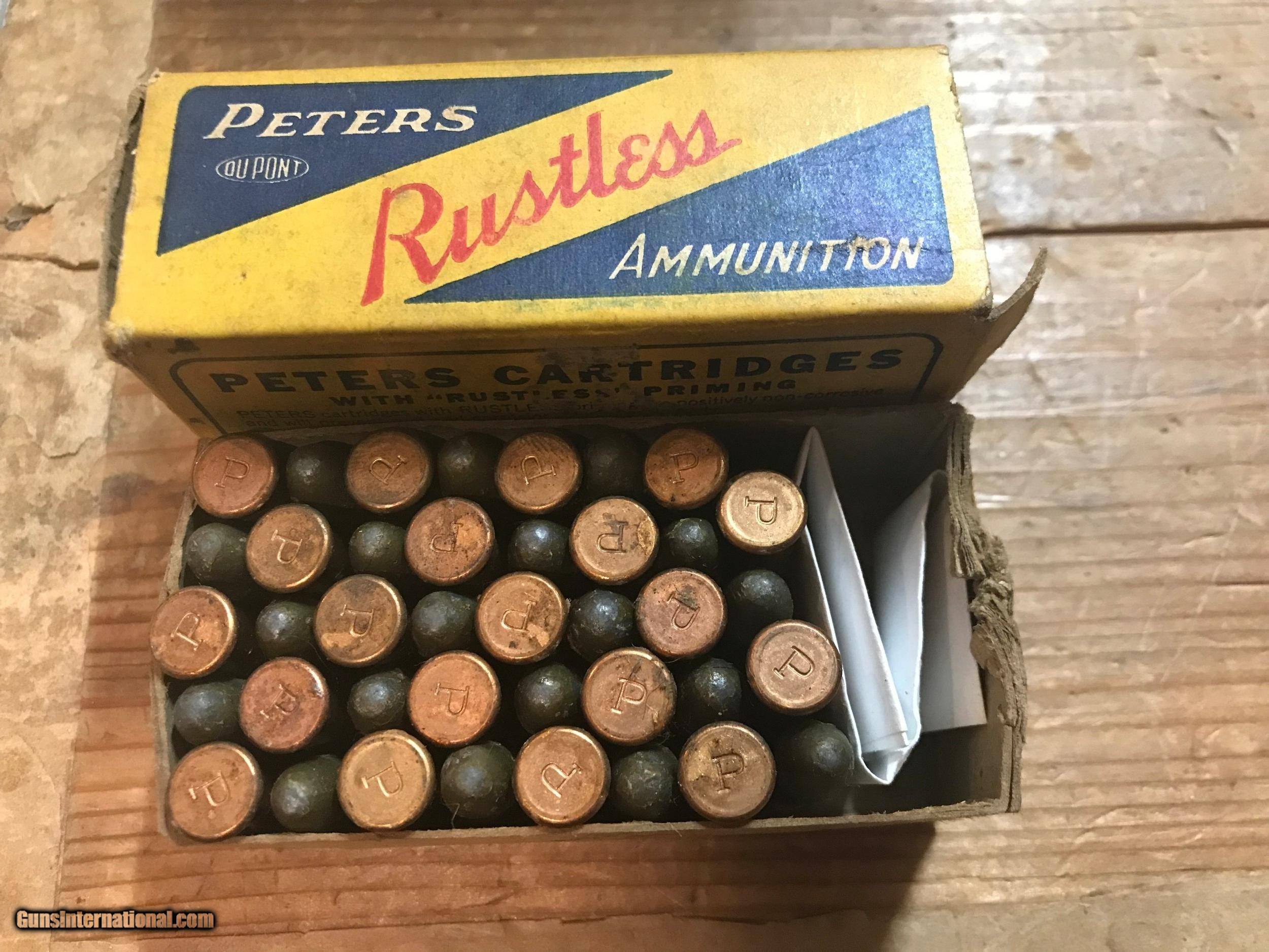 Peters 32 Short and Long Rimfire