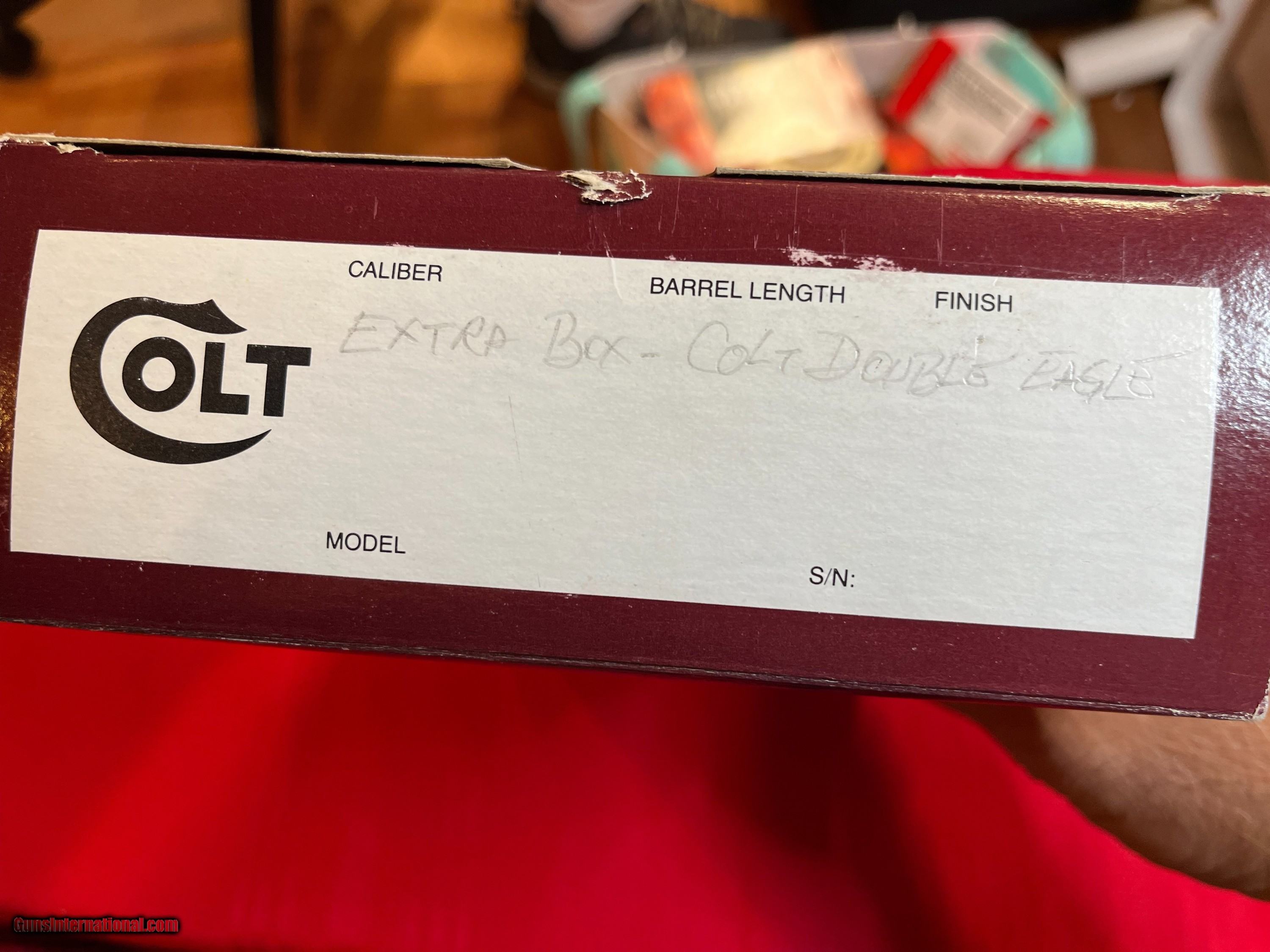 Colt Double Eagle Boxes (2)
