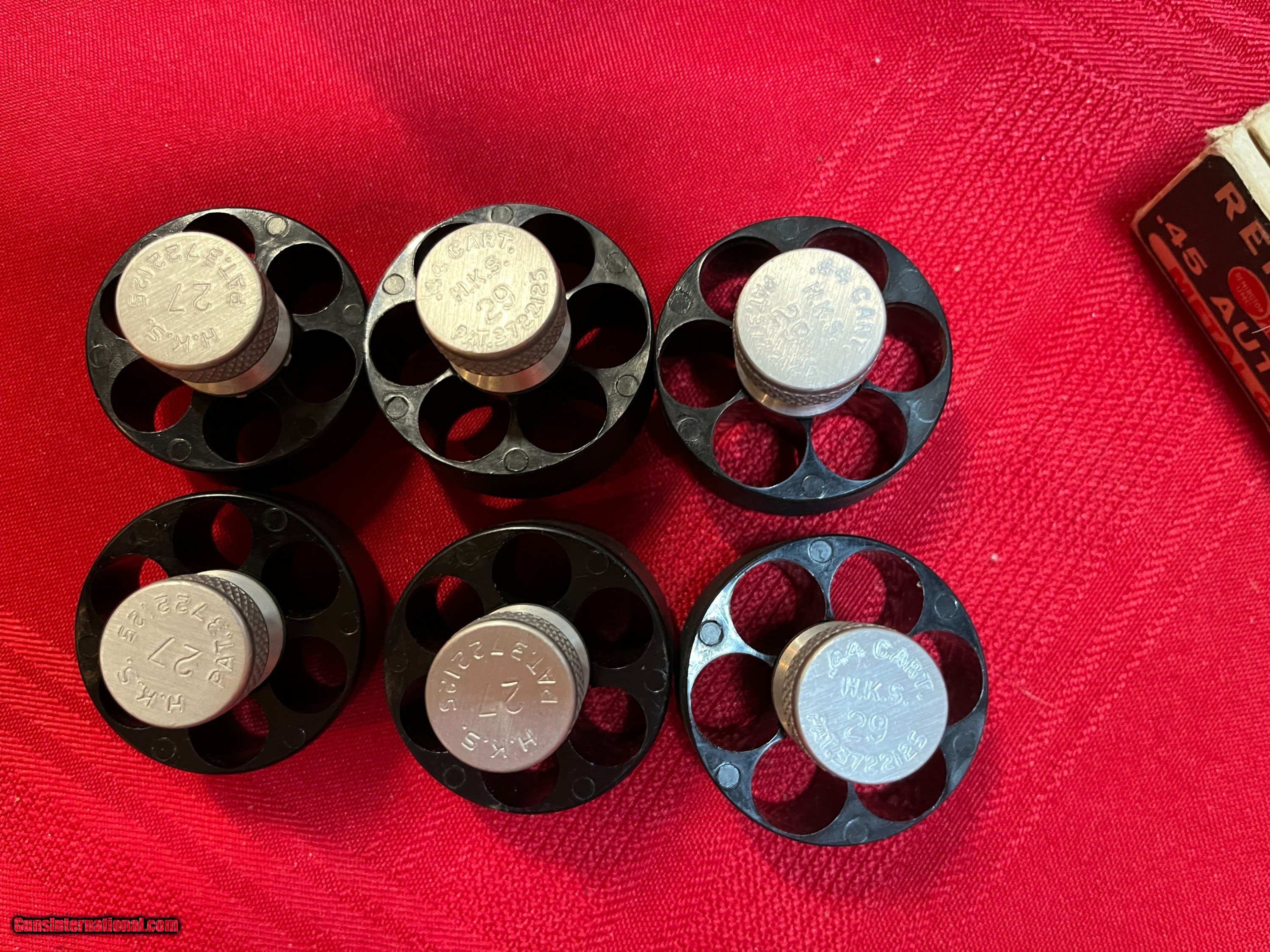 S&W 29 & 27 H K S Speedloaders