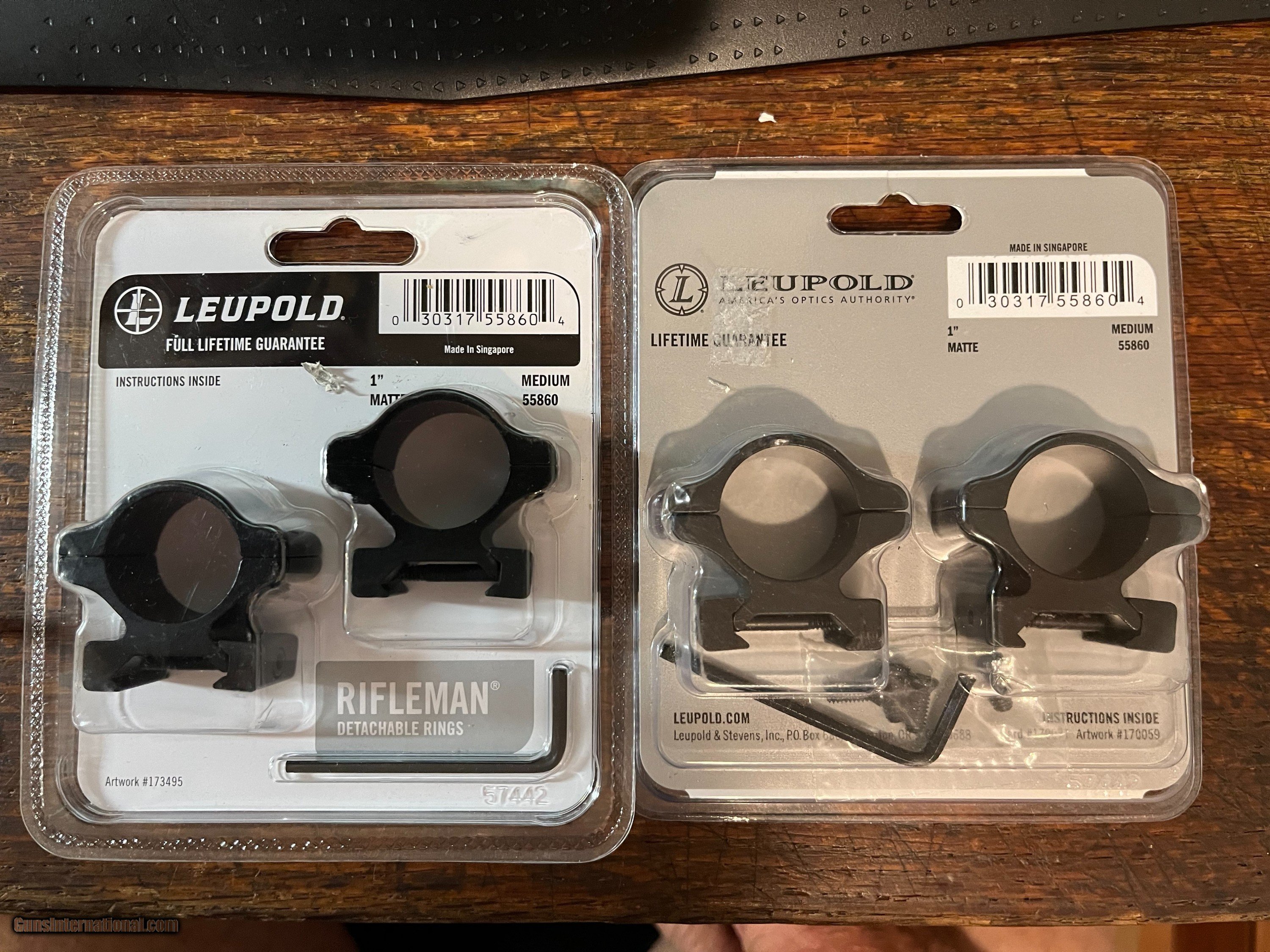 Leupold Brand Weaver Type Rings