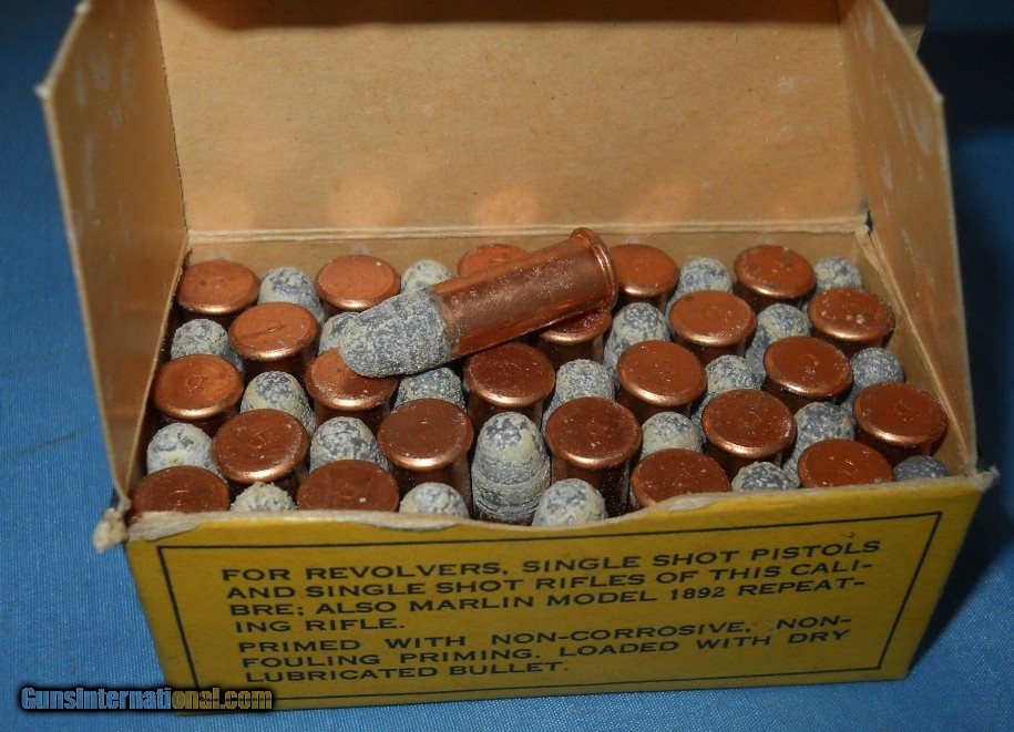 * Vintage AMMO CANUCK 25 RIMFIRE RF STEVENS LONG FULL BOX NOS