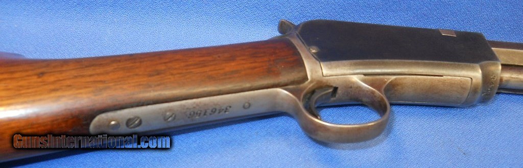 * Vintage 1890 WINCHESTER 22 LONG CAL. PUMP ACTION RIFLE 1908