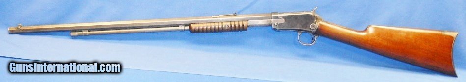 * Vintage 1890 WINCHESTER 22 LONG CAL. PUMP ACTION RIFLE 1908