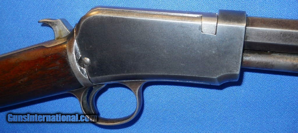 * Vintage 1890 WINCHESTER 22 LONG CAL. PUMP ACTION RIFLE 1908