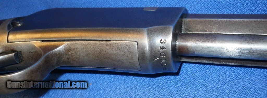 * Vintage 1890 WINCHESTER 22 LONG CAL. PUMP ACTION RIFLE 1908