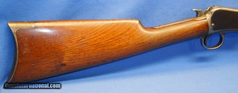 * Vintage 1890 WINCHESTER 22 LONG CAL. PUMP ACTION RIFLE 1908