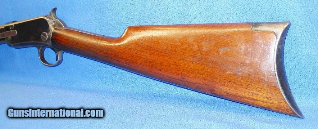 * Vintage 1890 WINCHESTER 22 LONG CAL. PUMP ACTION RIFLE 1908