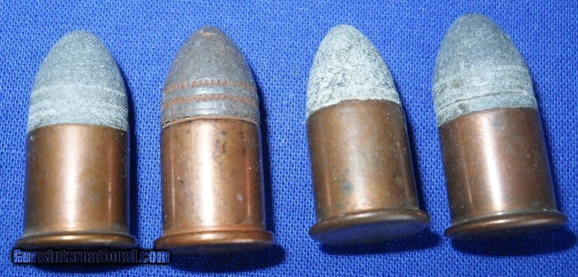 Vintage AMMO 41 RF RIMFIRE US HEAD STAMP 4 CARTRIDGES