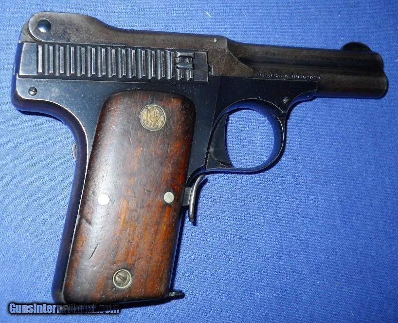 * Vintage MODEL 1913 SMITH & WESSON 35 SEMI AUTO PISTOL