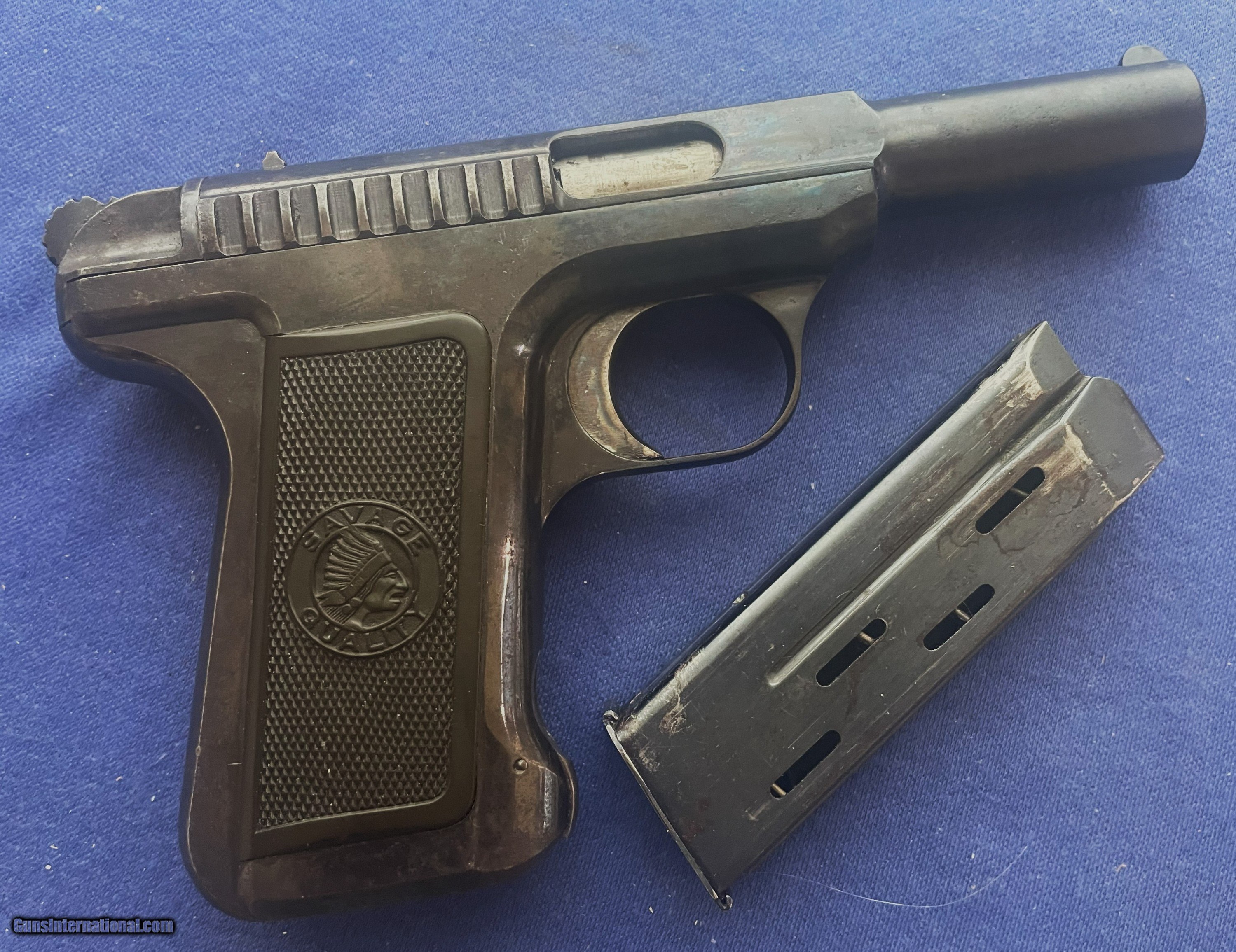 Vintage 1907 SAVAGE SEMI-AUTO .32 PISTOL 11 SHOTS