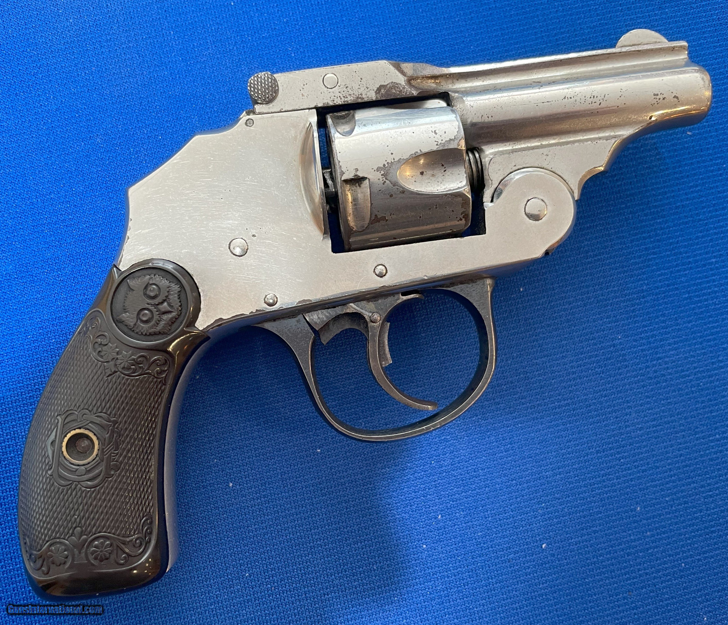 Vintage IVER JOHNSON 2" BARREL BICYLE STYLE .32 S&W REVOLVER