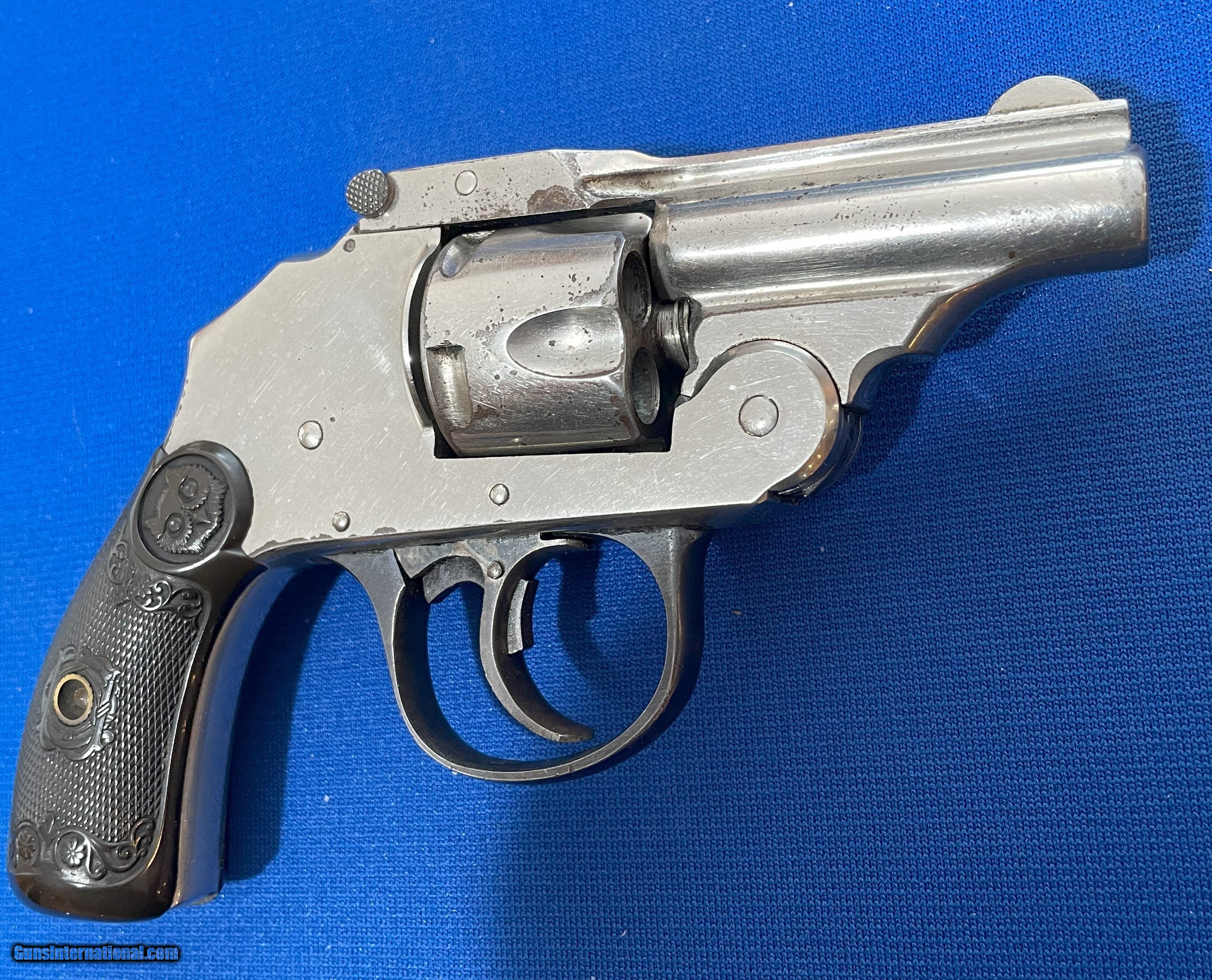 Vintage IVER JOHNSON 2" BARREL BICYLE STYLE .32 S&W REVOLVER