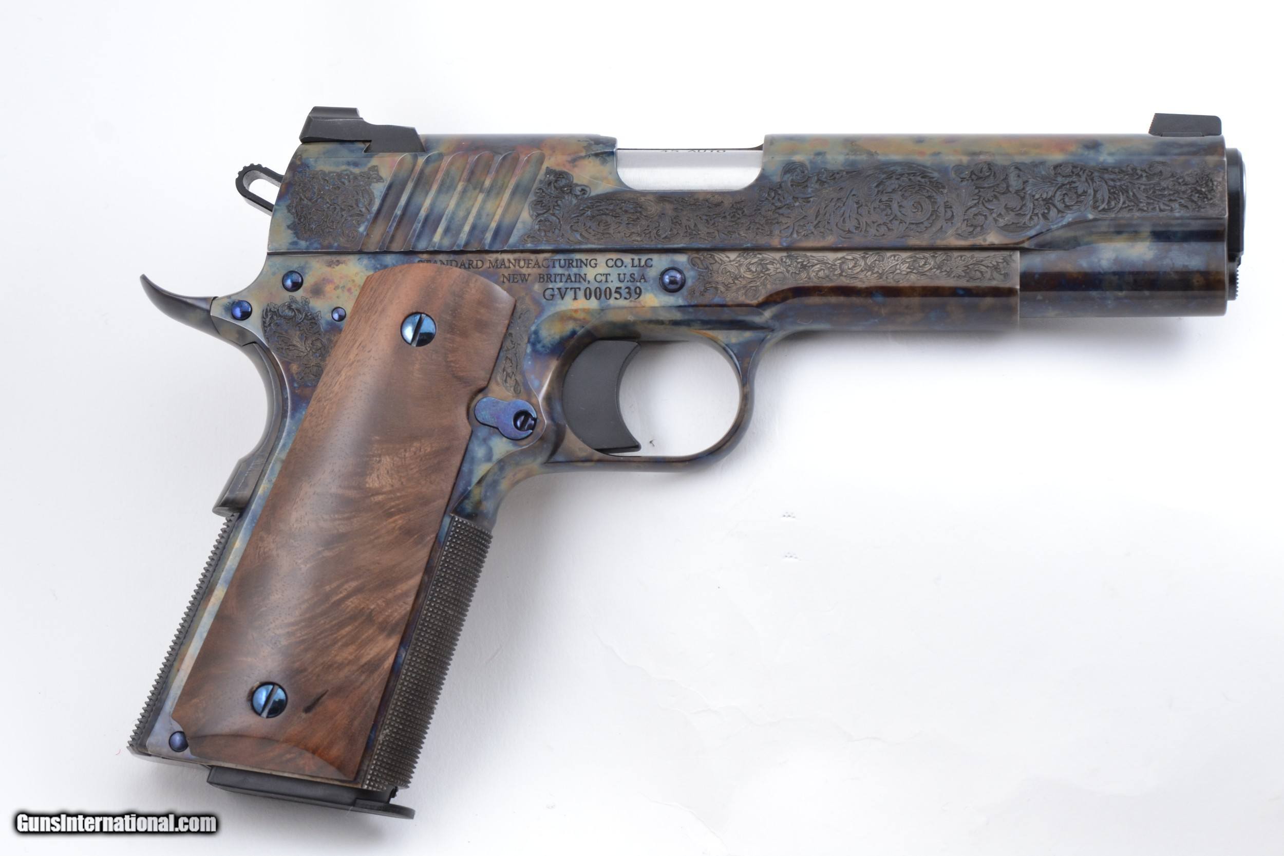 1911 Case Colored #1 Engraved, by Standard Manufacturing Company