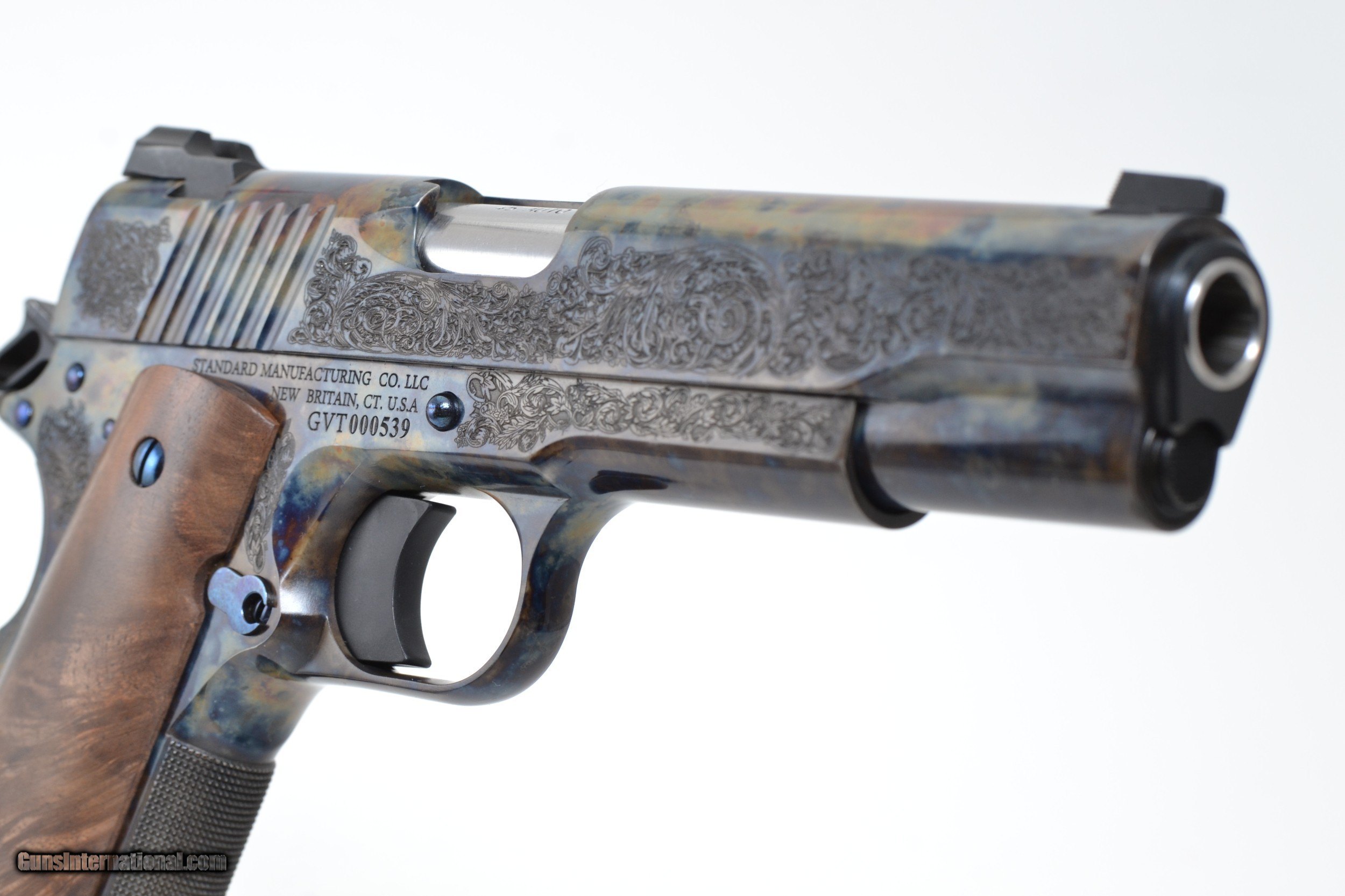 1911 Case Colored #1 Engraved, by Standard Manufacturing Company