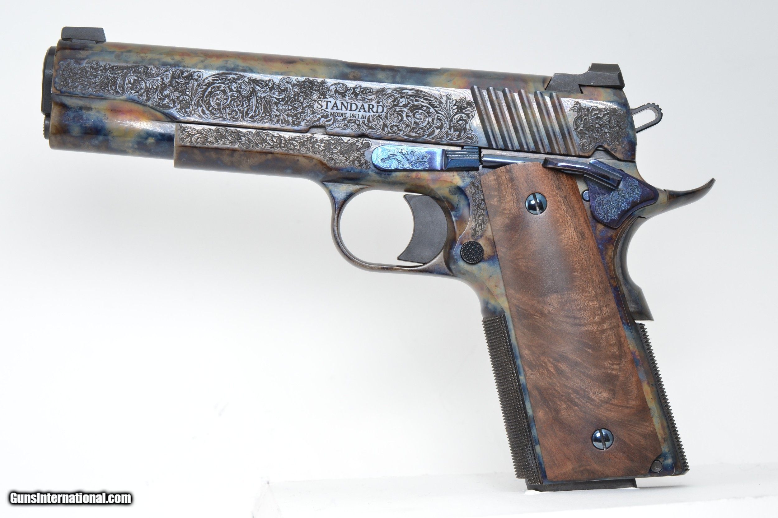 1911 Case Colored #1 Engraved, by Standard Manufacturing Company