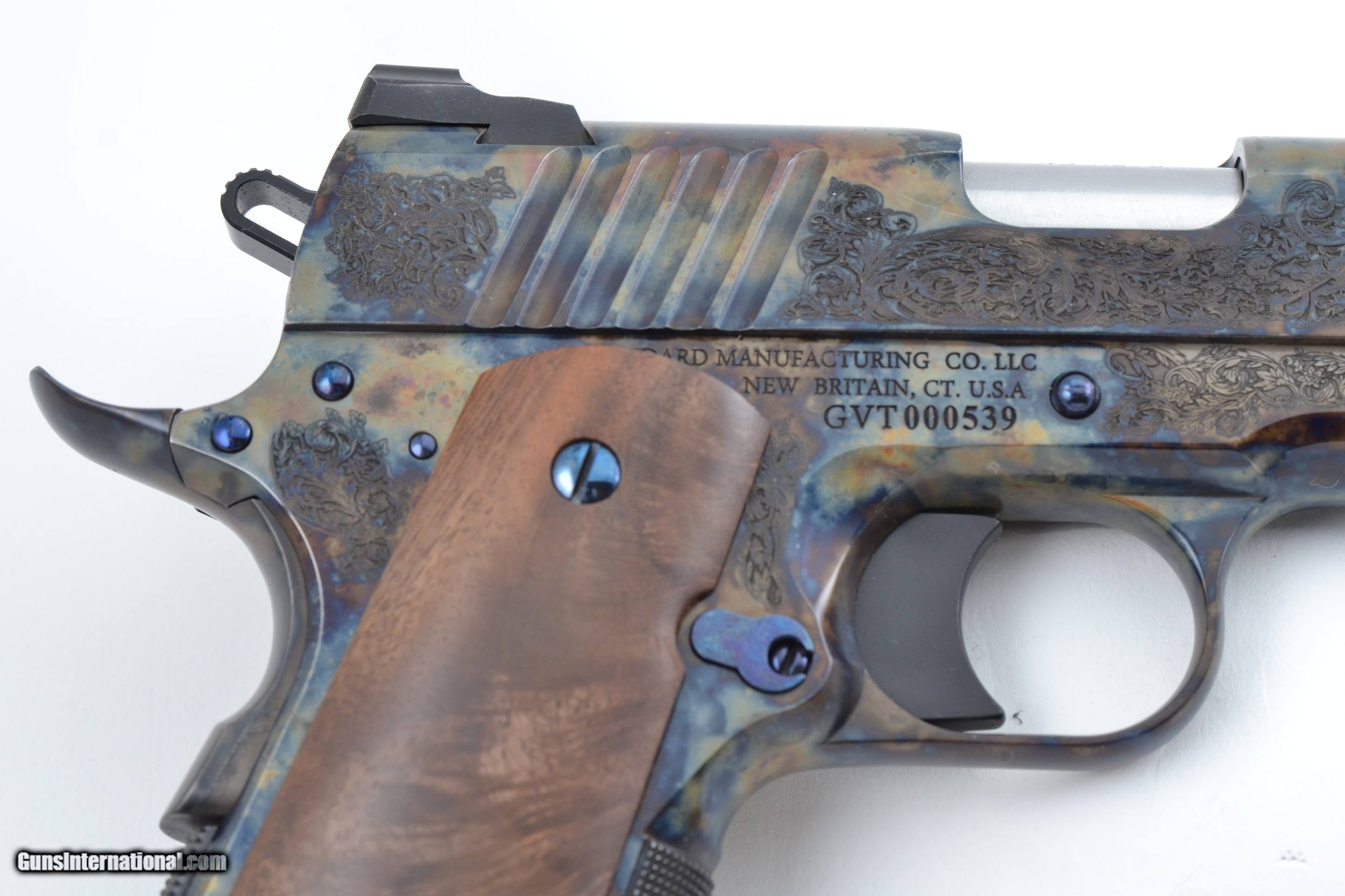 1911 Case Colored #1 Engraved, by Standard Manufacturing Company