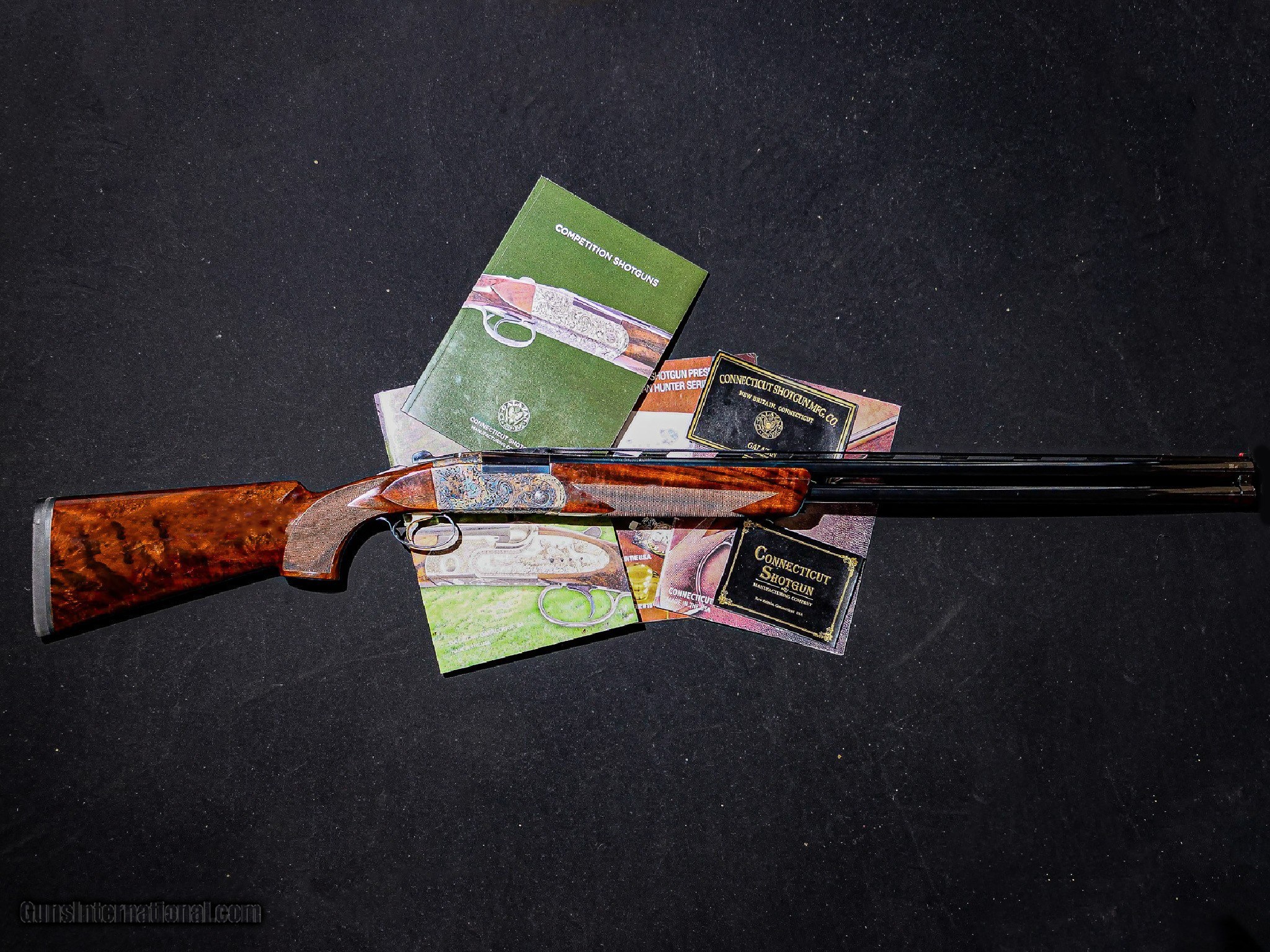 CSMC - G1 Deluxe, O/U, Ornamental Scroll w/Case Colored Finish, 12ga ...