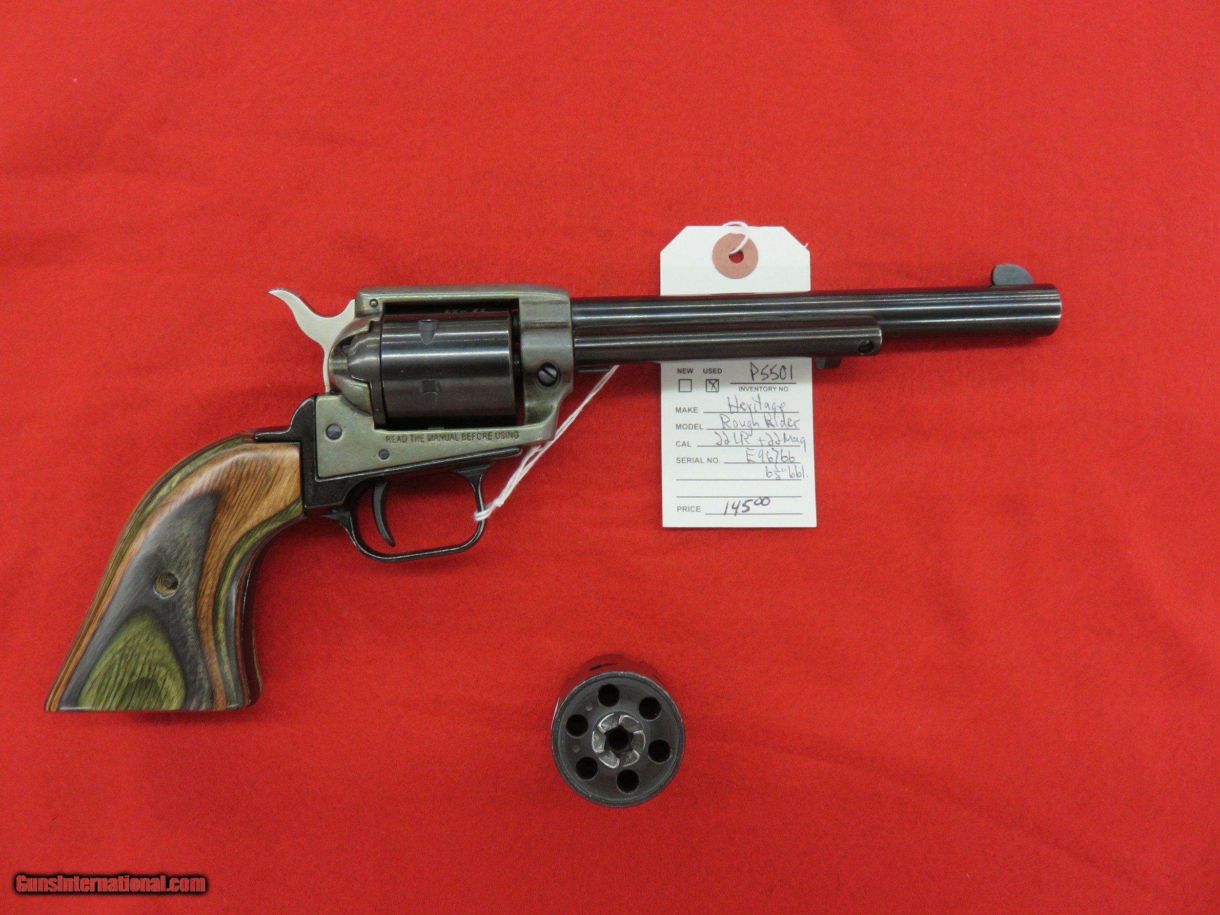 Heritage, Rough Rider, 22LR/22Mag